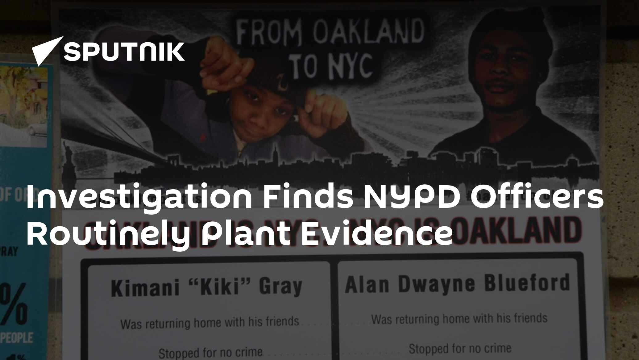 Investigation Finds NYPD Officers Routinely Plant Evidence - 04.01.2015 ...