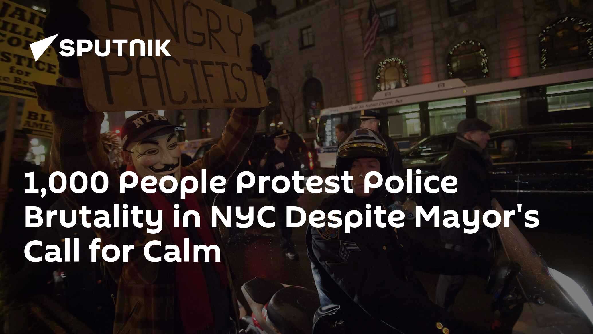 1,000 People Protest Police Brutality in NYC Despite Mayor's Call for ...