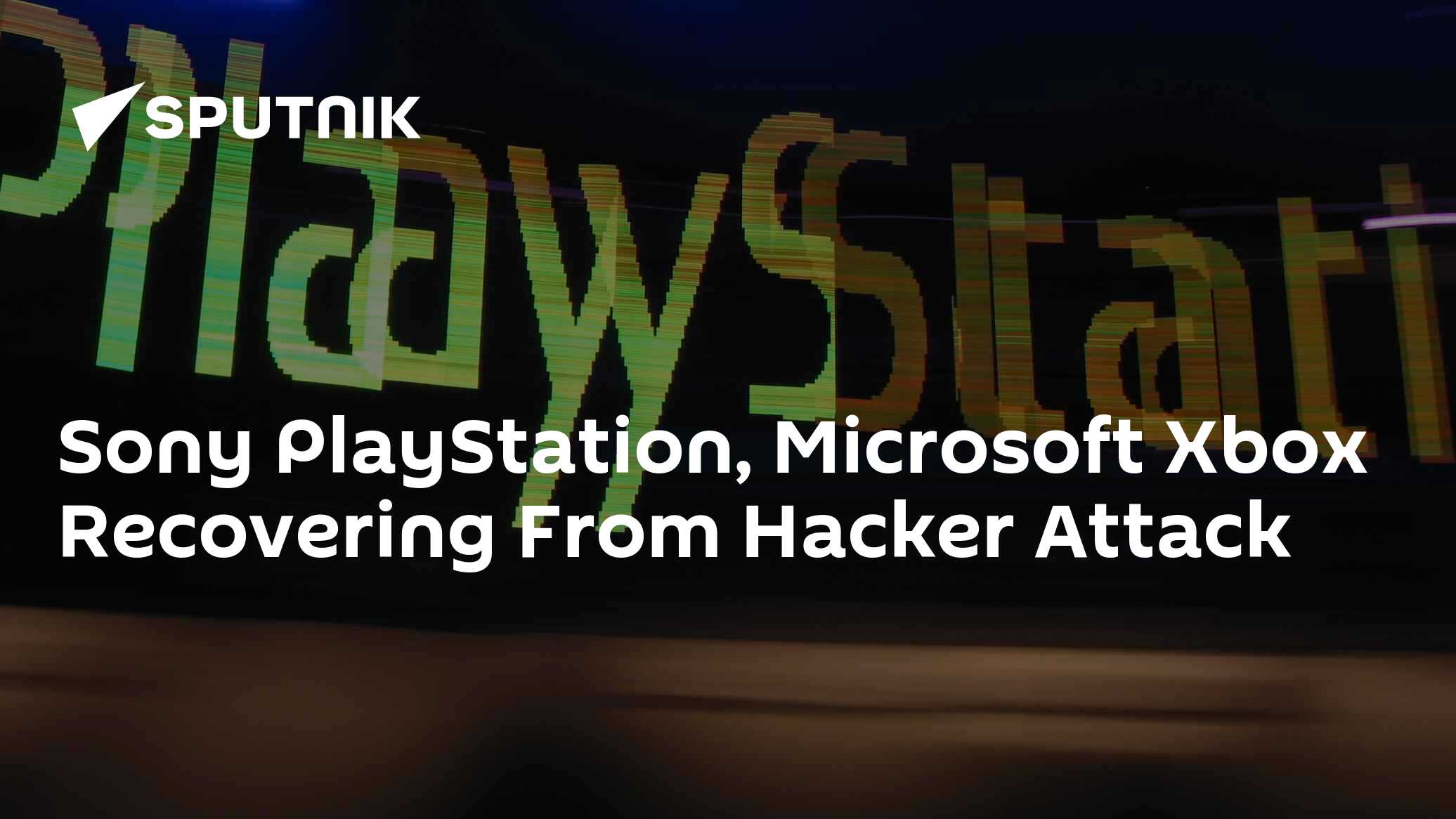 Sony PlayStation, Microsoft Xbox Recovering From Hacker Attack - 27.12. ...