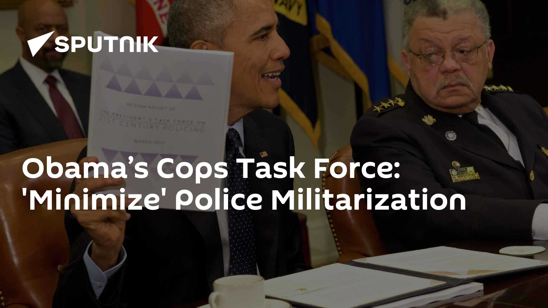 Obama’s Cops Task Force: 'Minimize' Police Militarization - 03.03.2015 ...
