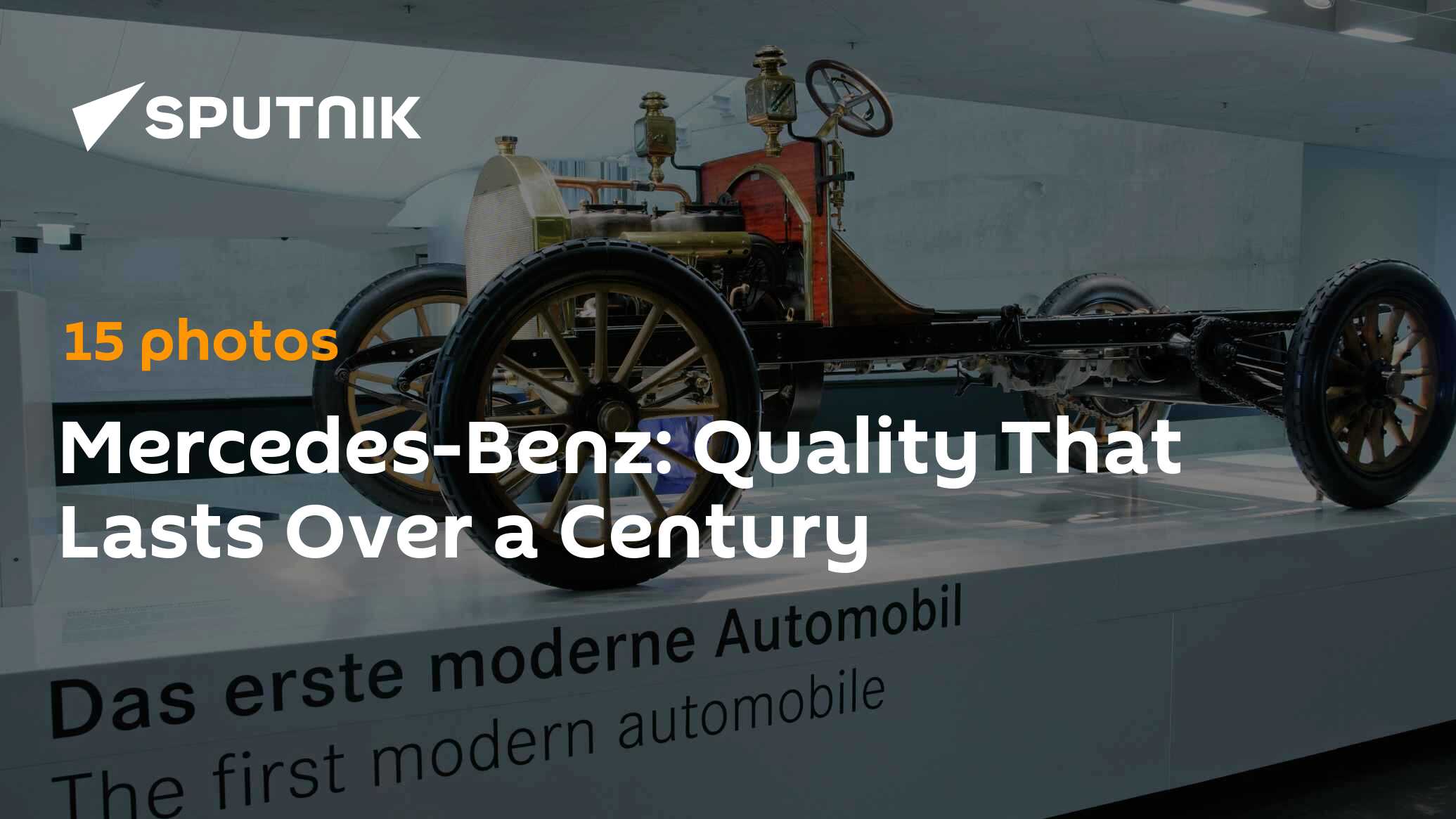 Mercedes-Benz: Quality That Lasts Over a Century - 31.03.2015, Sputnik ...