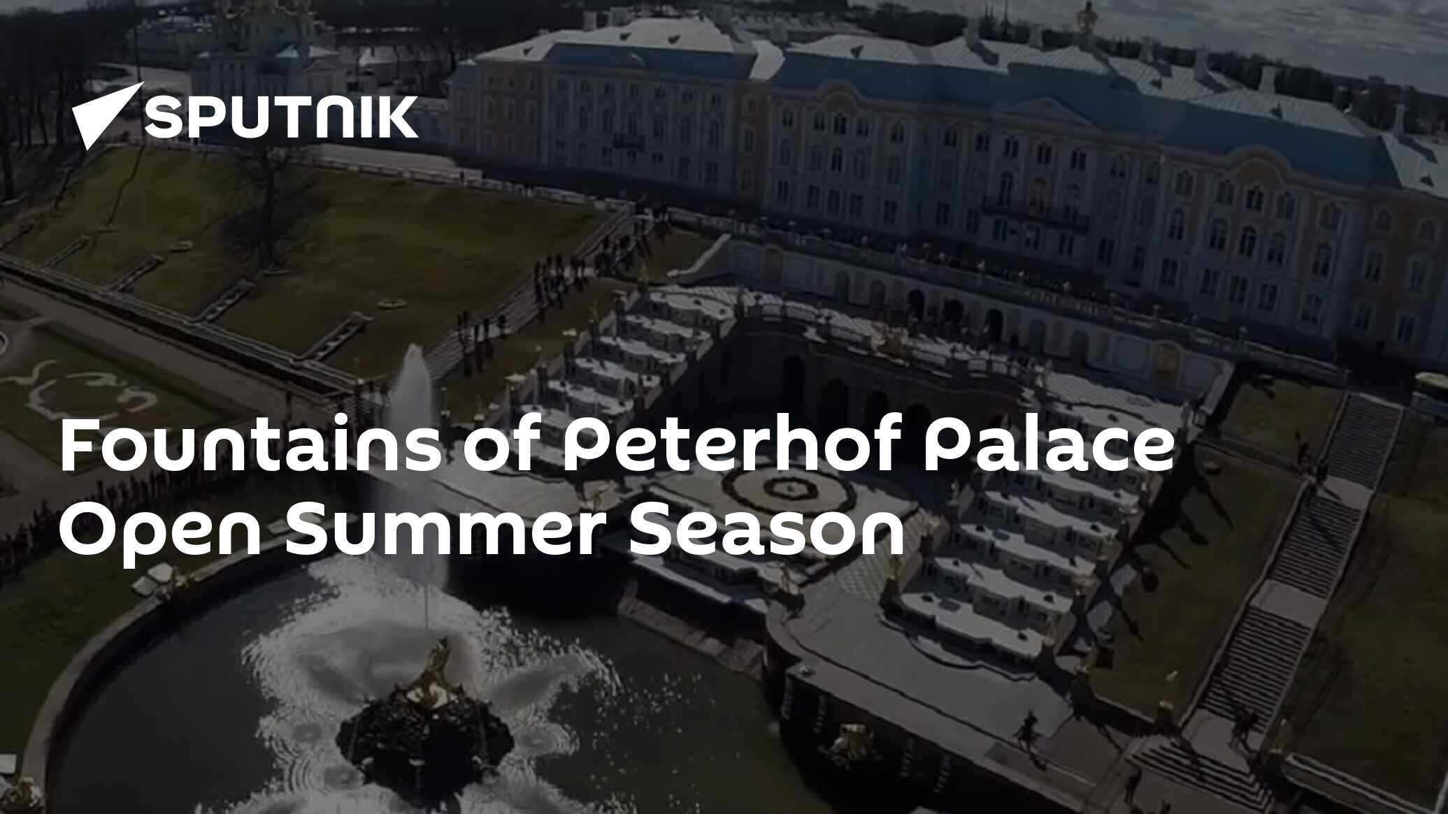 Fountains of Peterhof Palace Open Summer Season - 26.04.2015, Sputnik ...