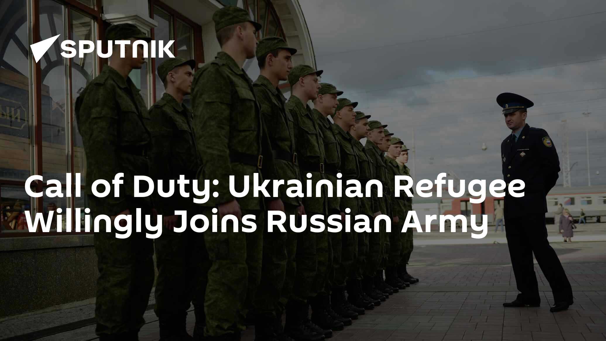 Call of Duty: Ukrainian Refugee Willingly Joins Russian Army - 15.05. ...