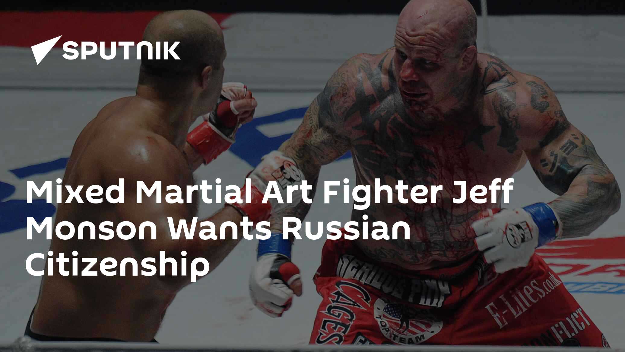 Mixed Martial Art Fighter Jeff Monson Wants Russian Citizenship - 15.06 ...