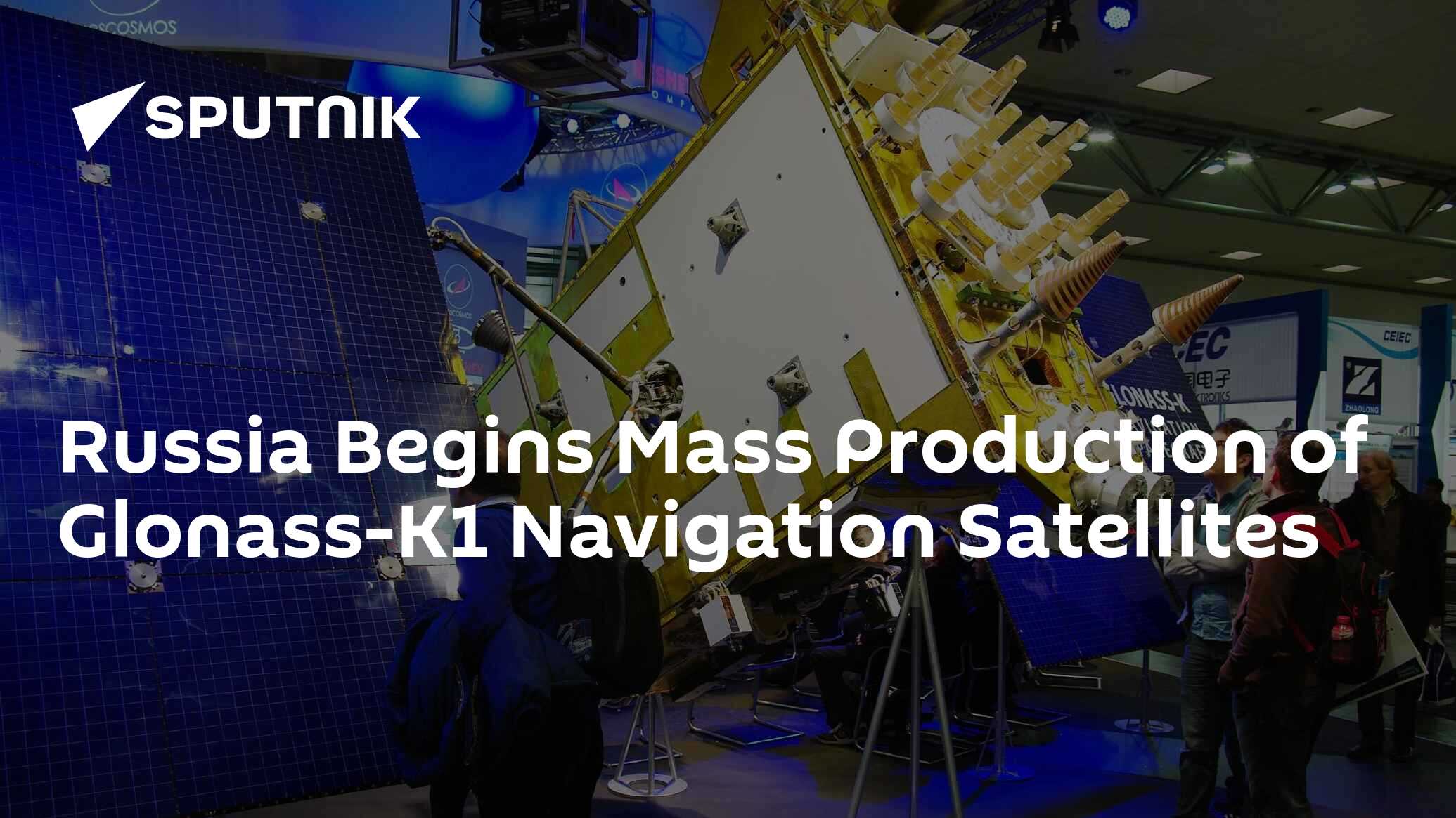 Russia Begins Mass Production of Glonass-K1 Navigation Satellites - 16. ...