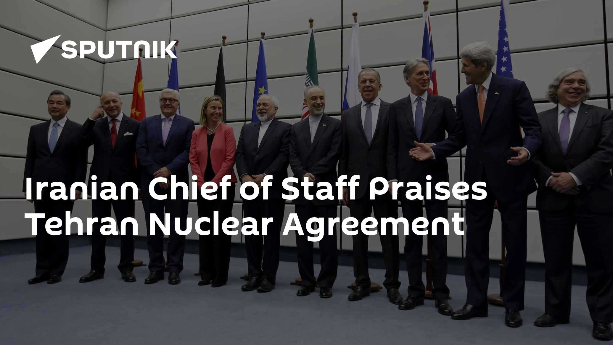 Iranian Chief of Staff Praises Tehran Nuclear Agreement - 08.08.2015 ...