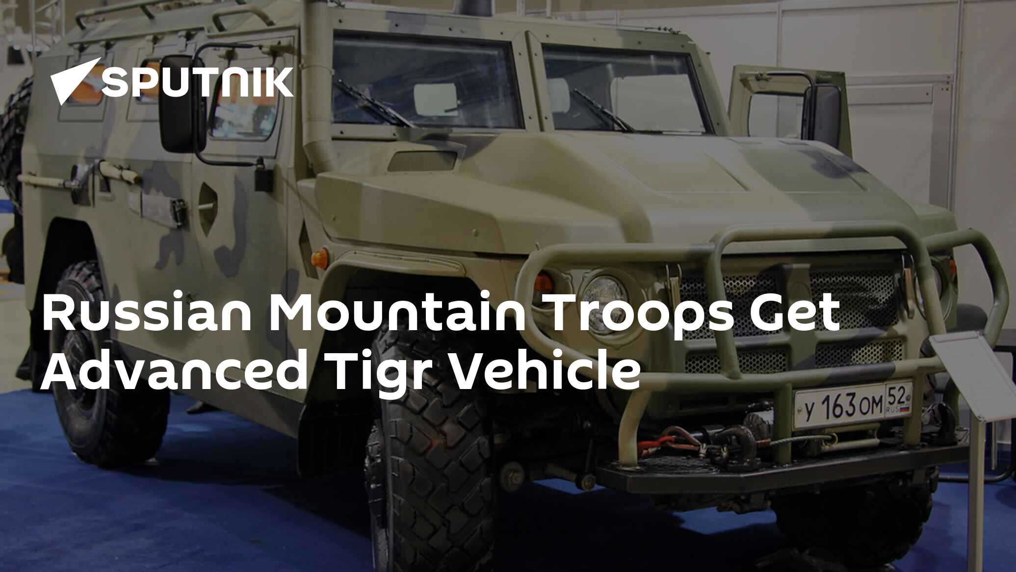 Russian Mountain Troops Get Advanced Tigr Vehicle - 18.08.2015, Sputnik ...