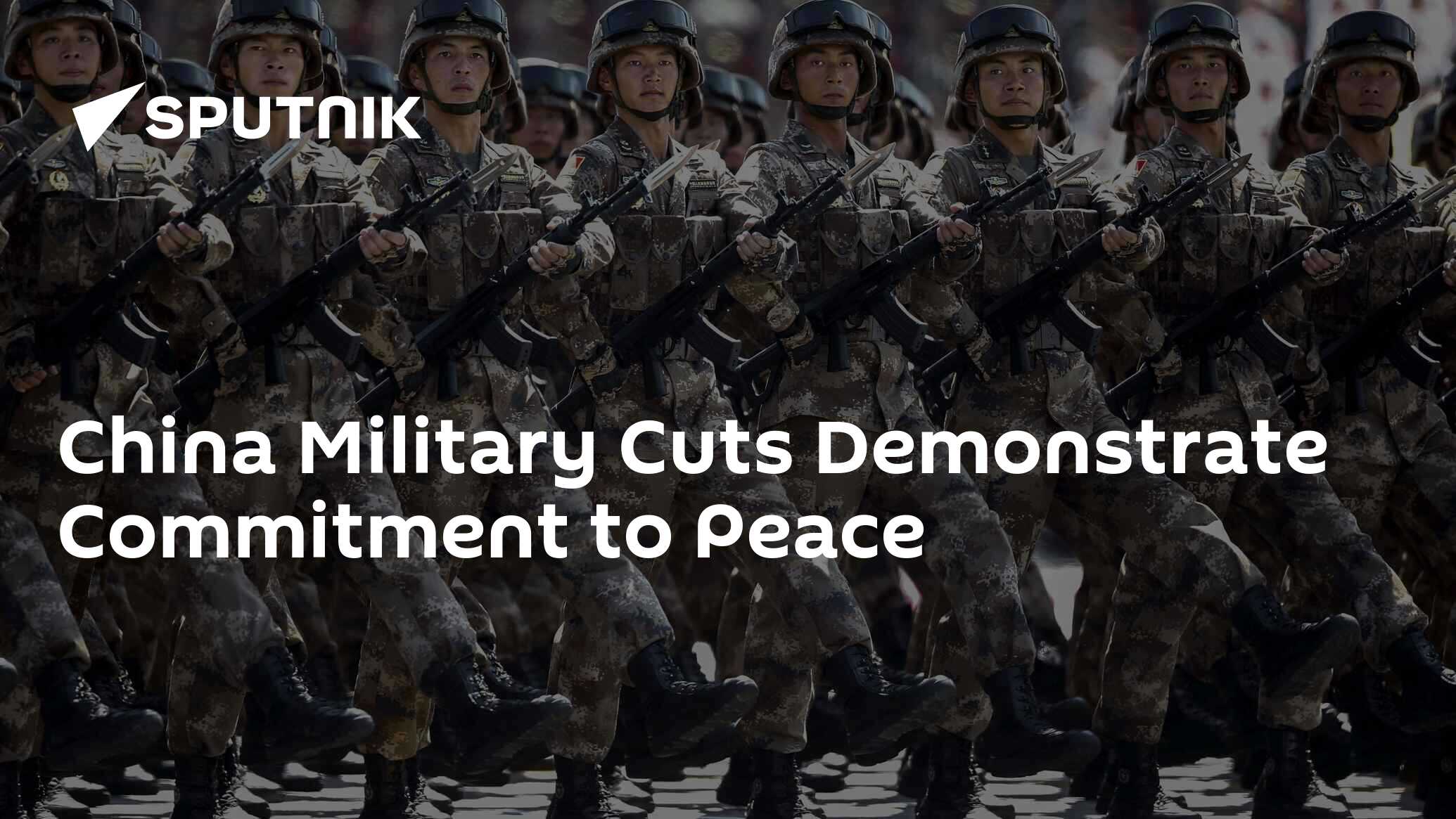 China Military Cuts Demonstrate Commitment to Peace - 03.09.2015 ...