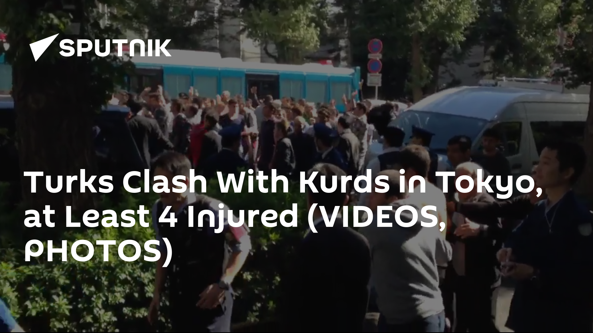 Turks Clash With Kurds in Tokyo, at Least 4 Injured (VIDEOS, PHOTOS ...