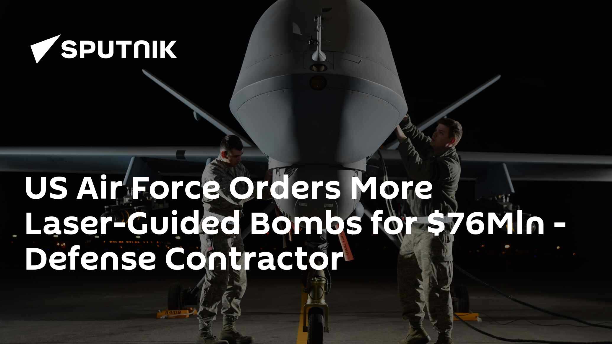 US Air Force Orders More Laser-Guided Bombs for $76Mln - Defense ...