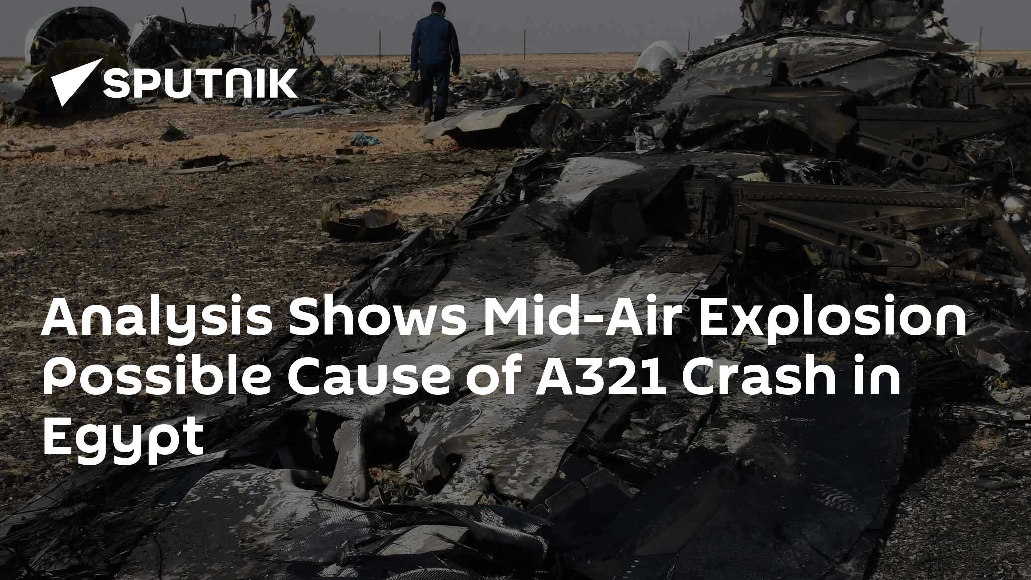 Analysis Shows Mid-Air Explosion Possible Cause of A321 Crash in Egypt ...