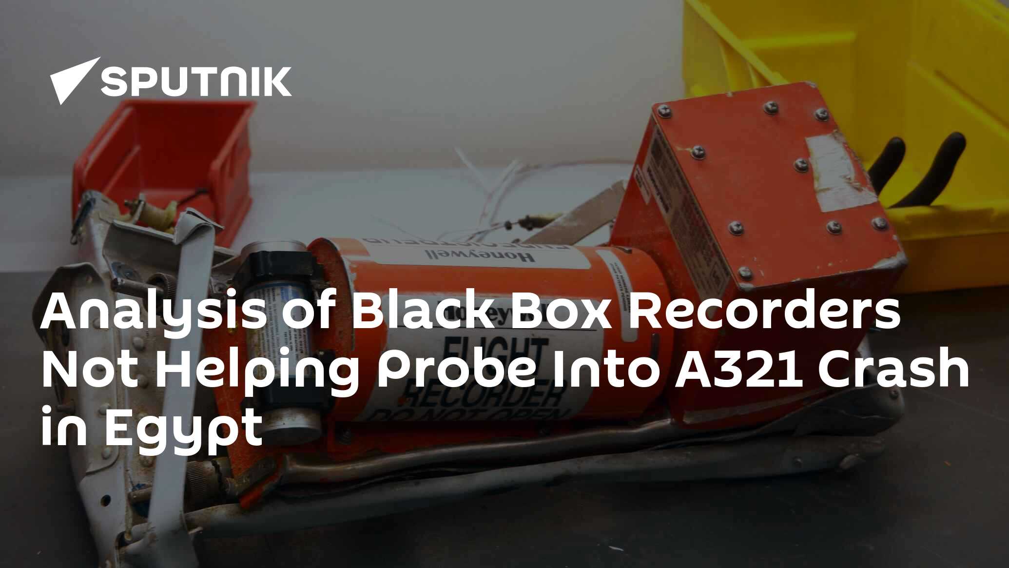 Analysis of Black Box Recorders Not Helping Probe Into A321 Crash in ...