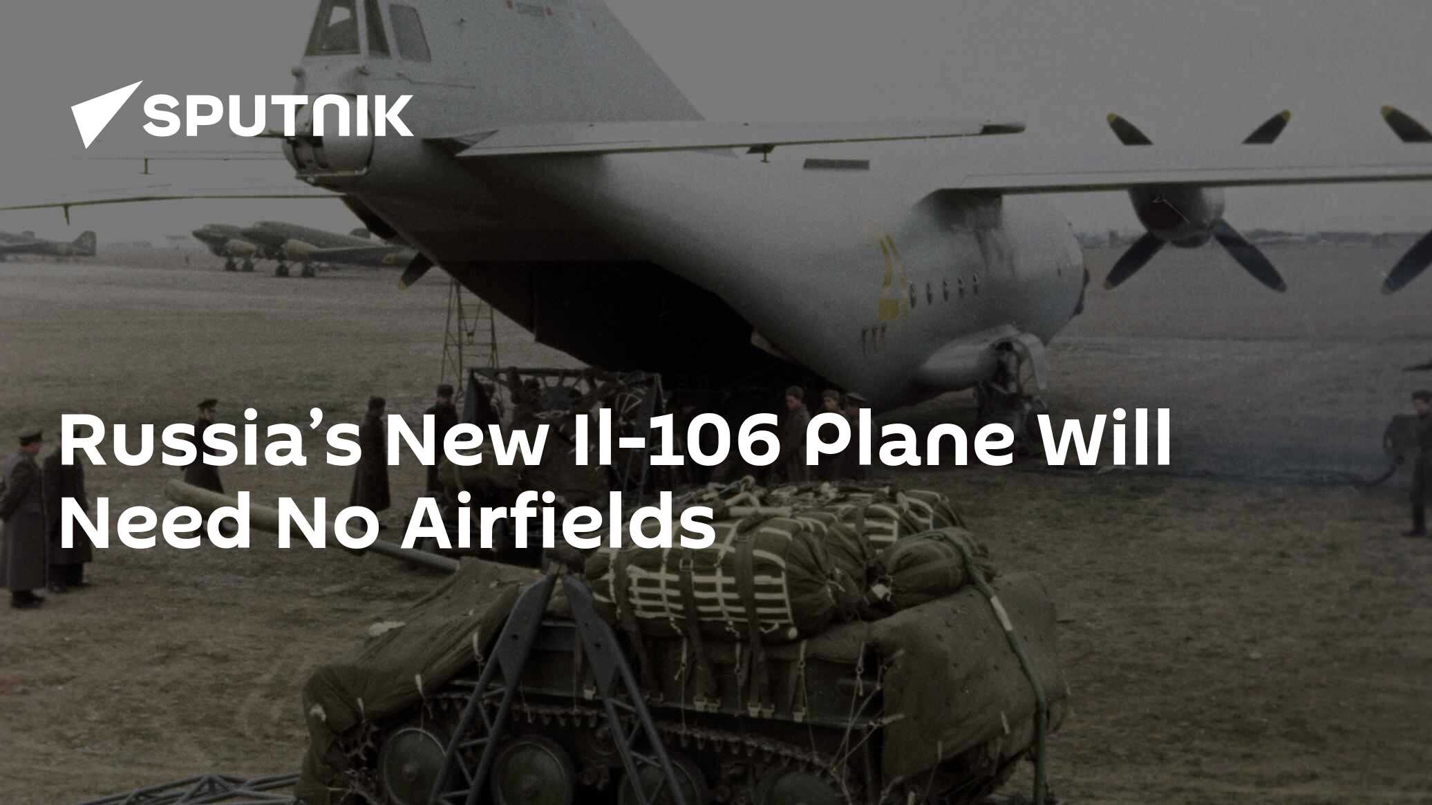 Russia’s New Il-106 Plane Will Need No Airfields - 11.11.2015, Sputnik ...