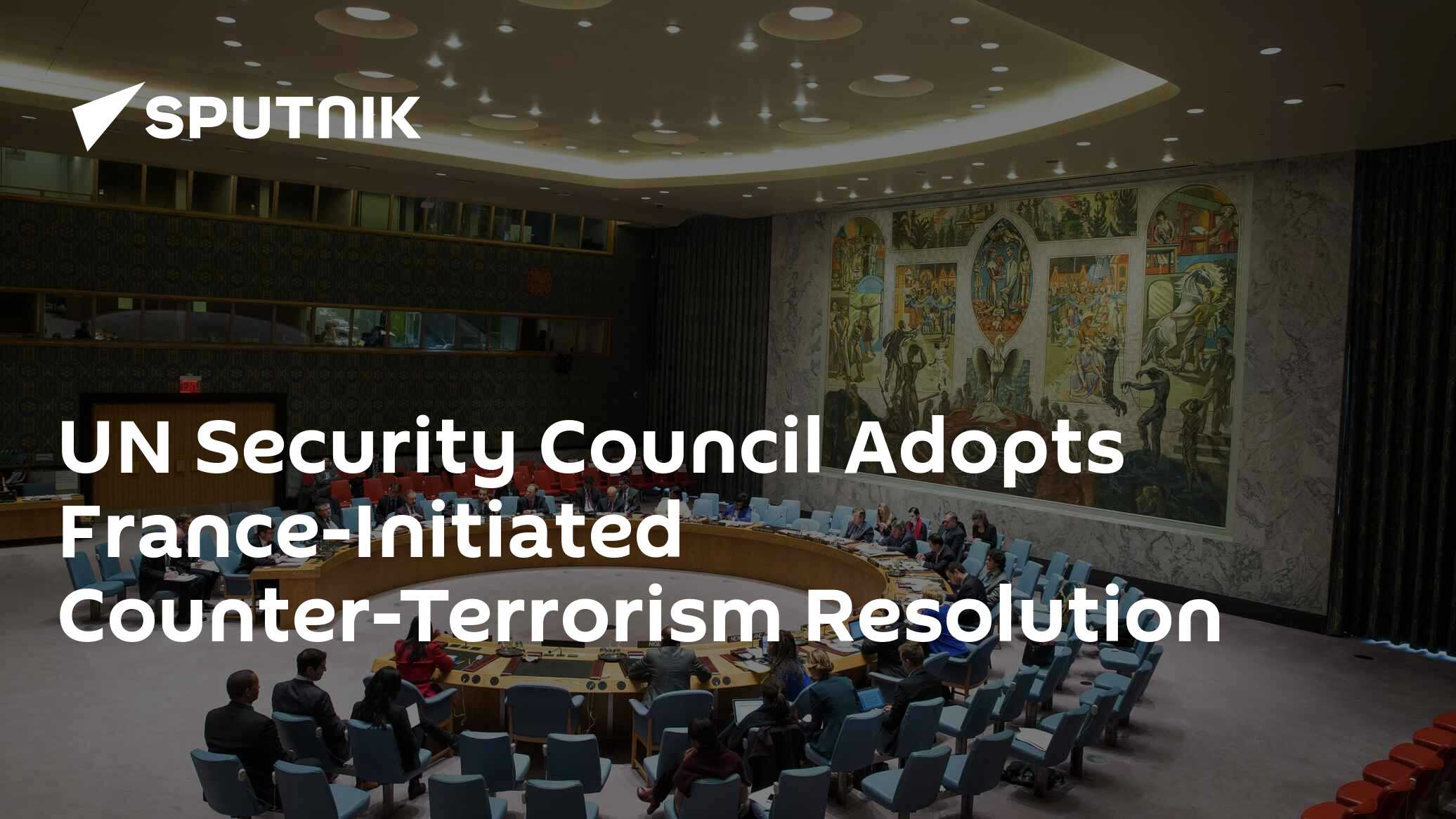UN Security Council Adopts France-Initiated Counter-Terrorism ...