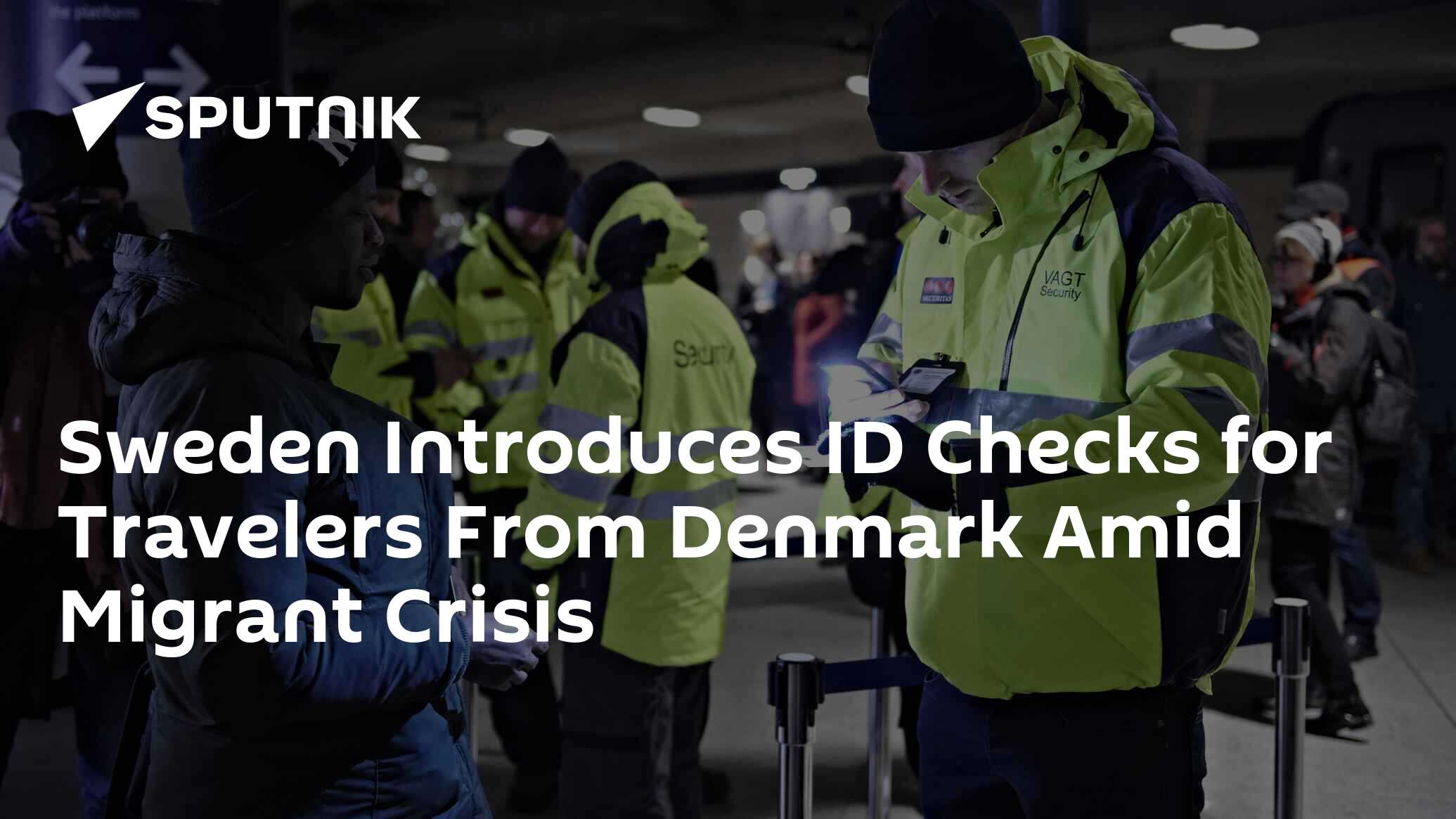 Sweden Introduces ID Checks for Travelers From Denmark Amid Migrant ...