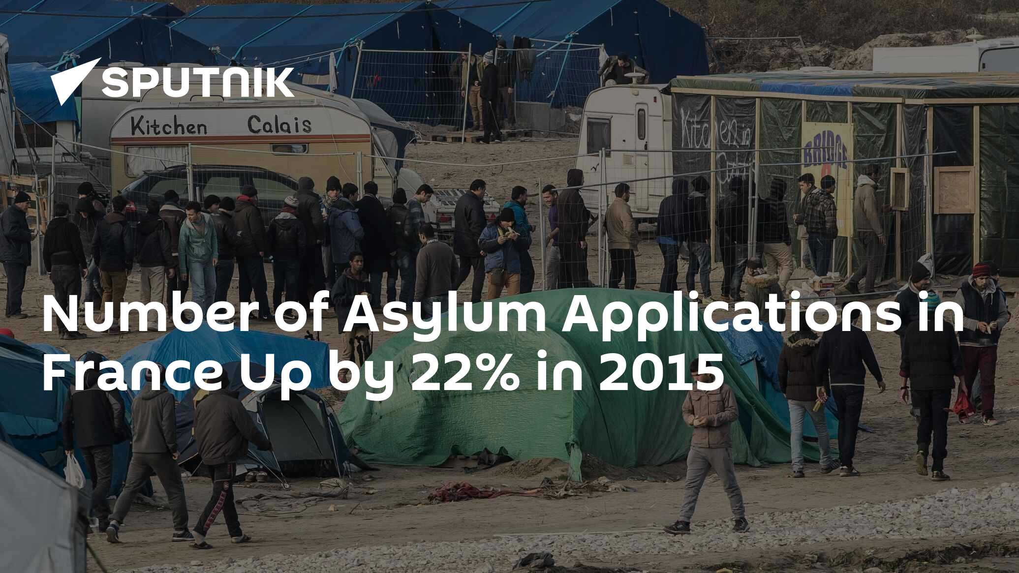 Number of Asylum Applications in France Up by 22% in 2015 - 15.01.2016 ...