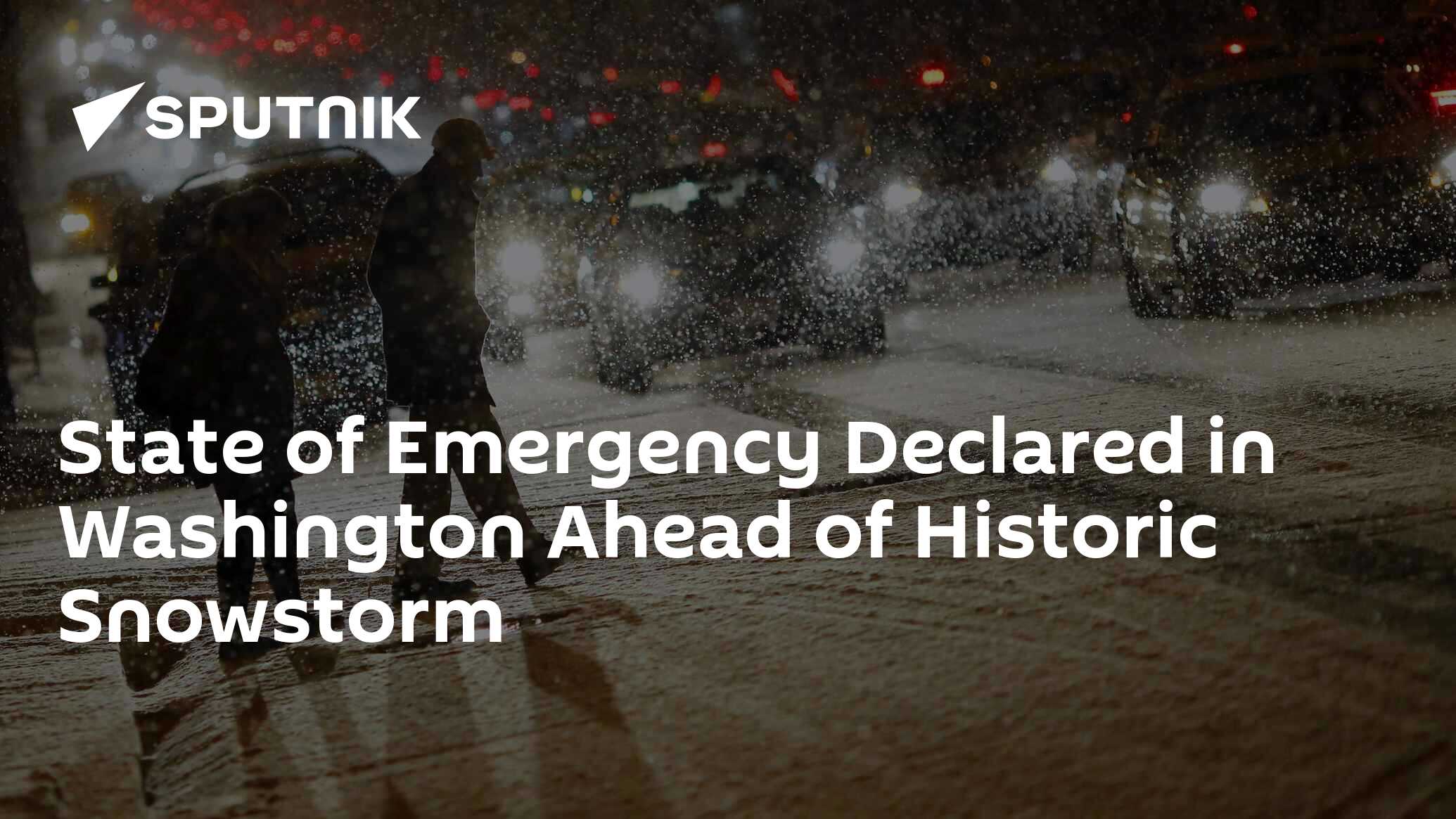 State of Emergency Declared in Washington Ahead of Historic Snowstorm ...