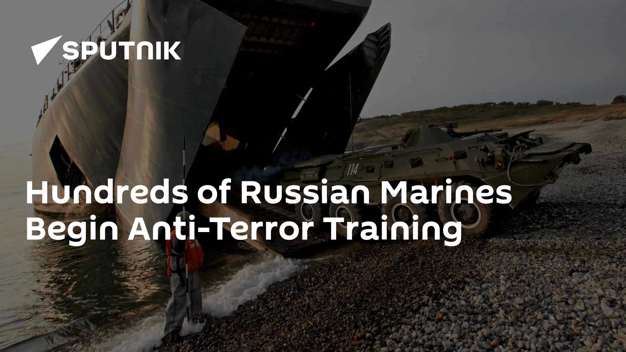 Hundreds of Russian Marines Begin Anti-Terror Training - 31.01.2016 ...