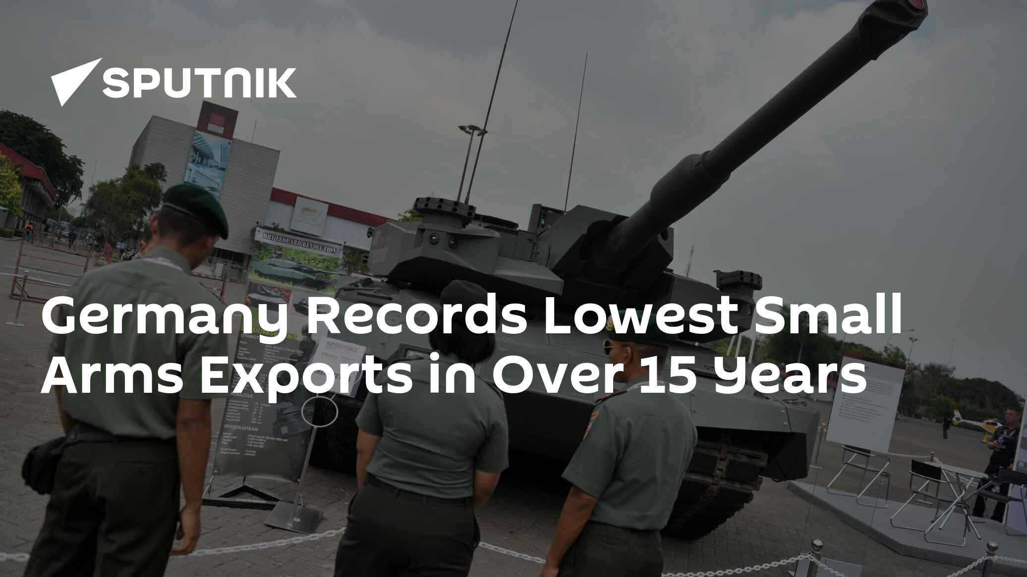 Germany Records Lowest Small Arms Exports in Over 15 Years - 19.02.2016 ...