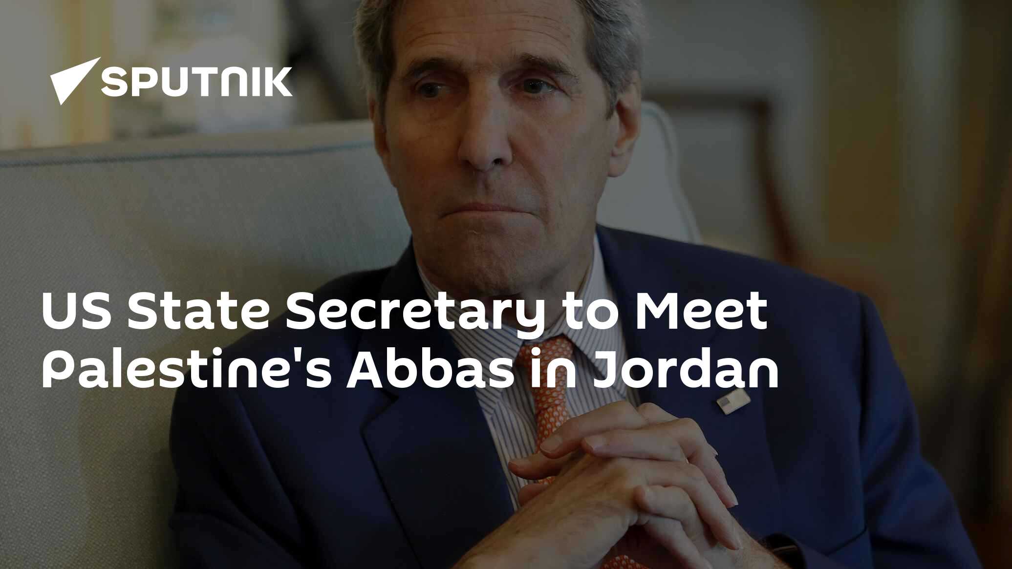 US State Secretary to Meet Palestine's Abbas in Jordan - 21.02.2016 ...