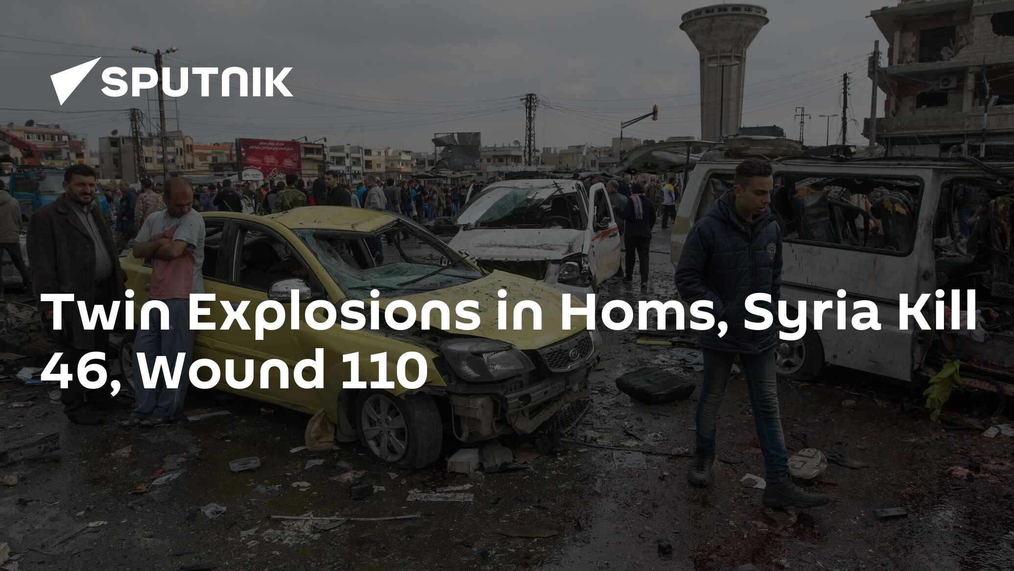 Twin Explosions in Homs, Syria Kill 46, Wound 110 - 21.02.2016, Sputnik ...