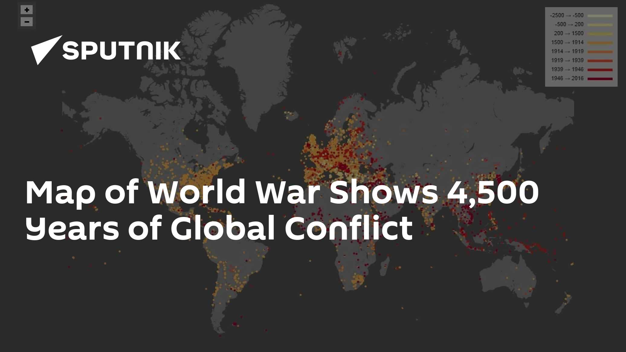 Map of World War Shows 4,500 Years of Global Conflict - 28.02.2016 ...