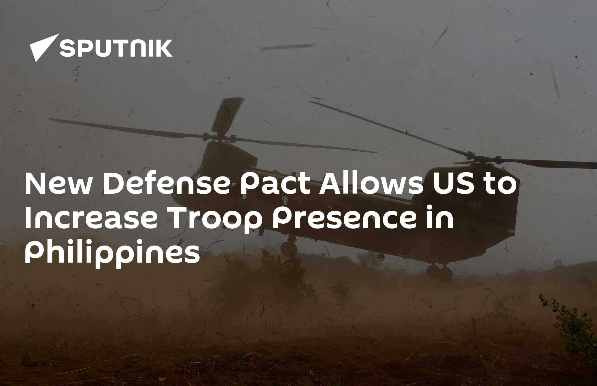 New Defense Pact Allows US to Increase Troop Presence in Philippines ...