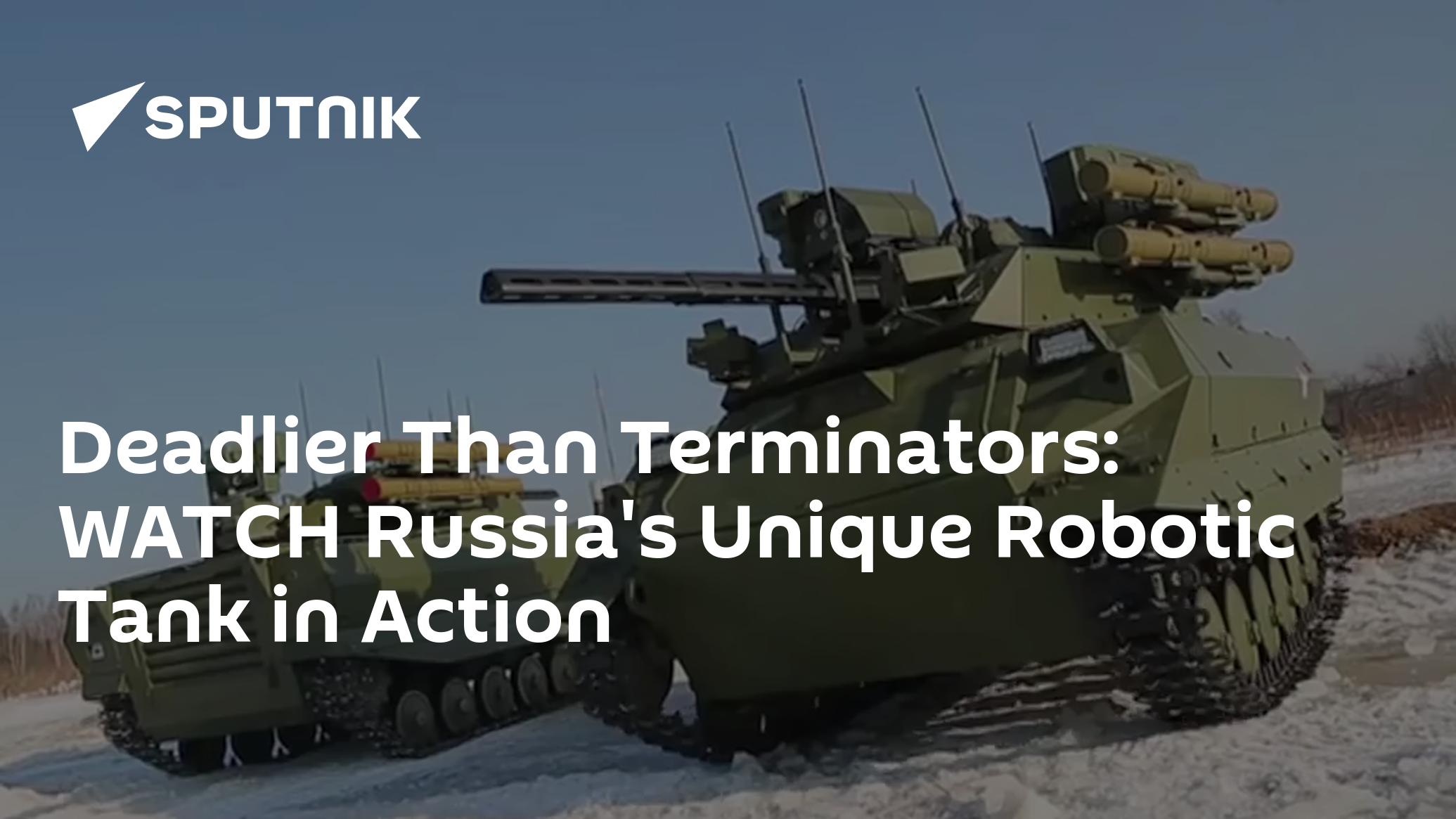 Deadlier Than Terminators: WATCH Russia's Unique Robotic Tank in Action ...