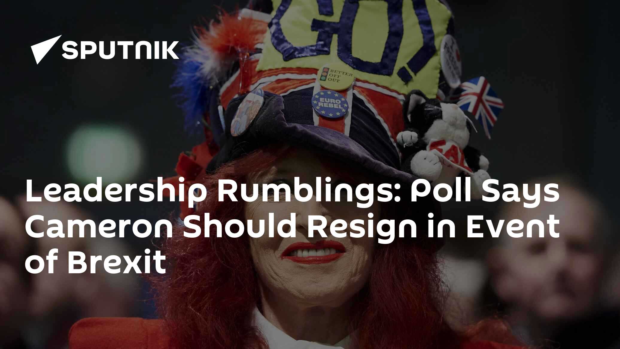 Leadership Rumblings: Poll Says Cameron Should Resign in Event of ...