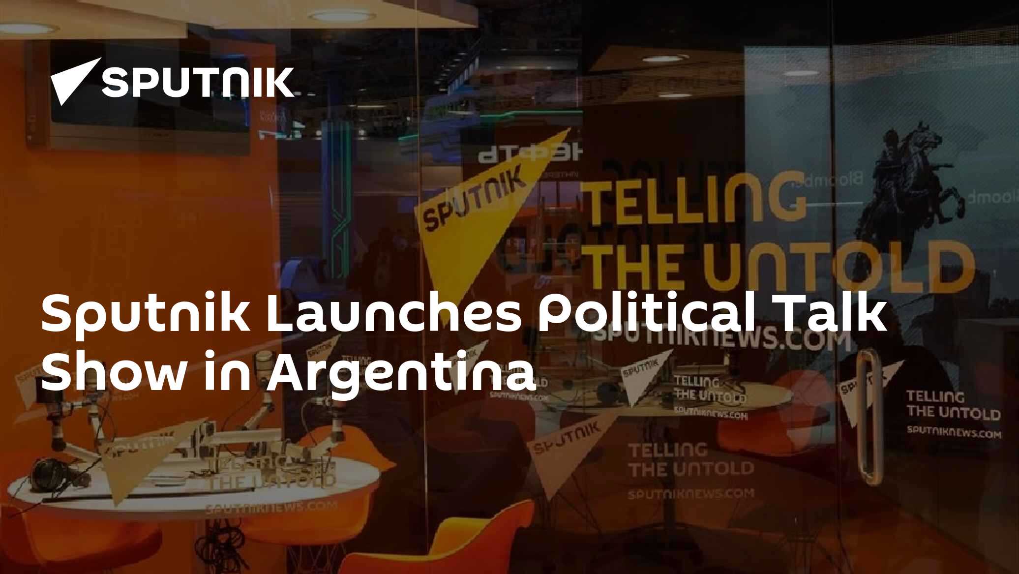 Sputnik Launches Political Talk Show in Argentina - 12.04.2016, Sputnik ...