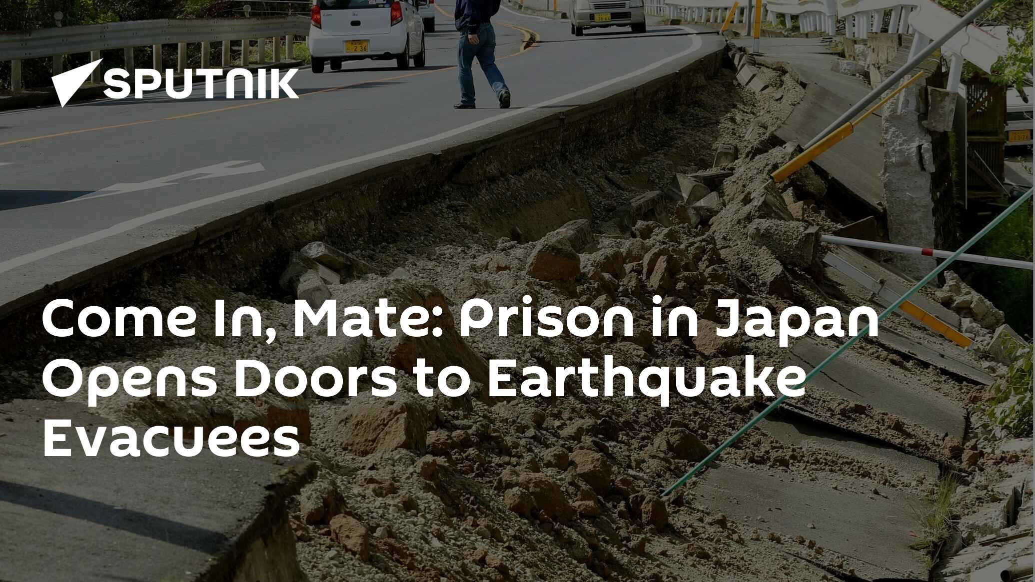 Come In, Mate: Prison in Japan Opens Doors to Earthquake Evacuees - 20. ...