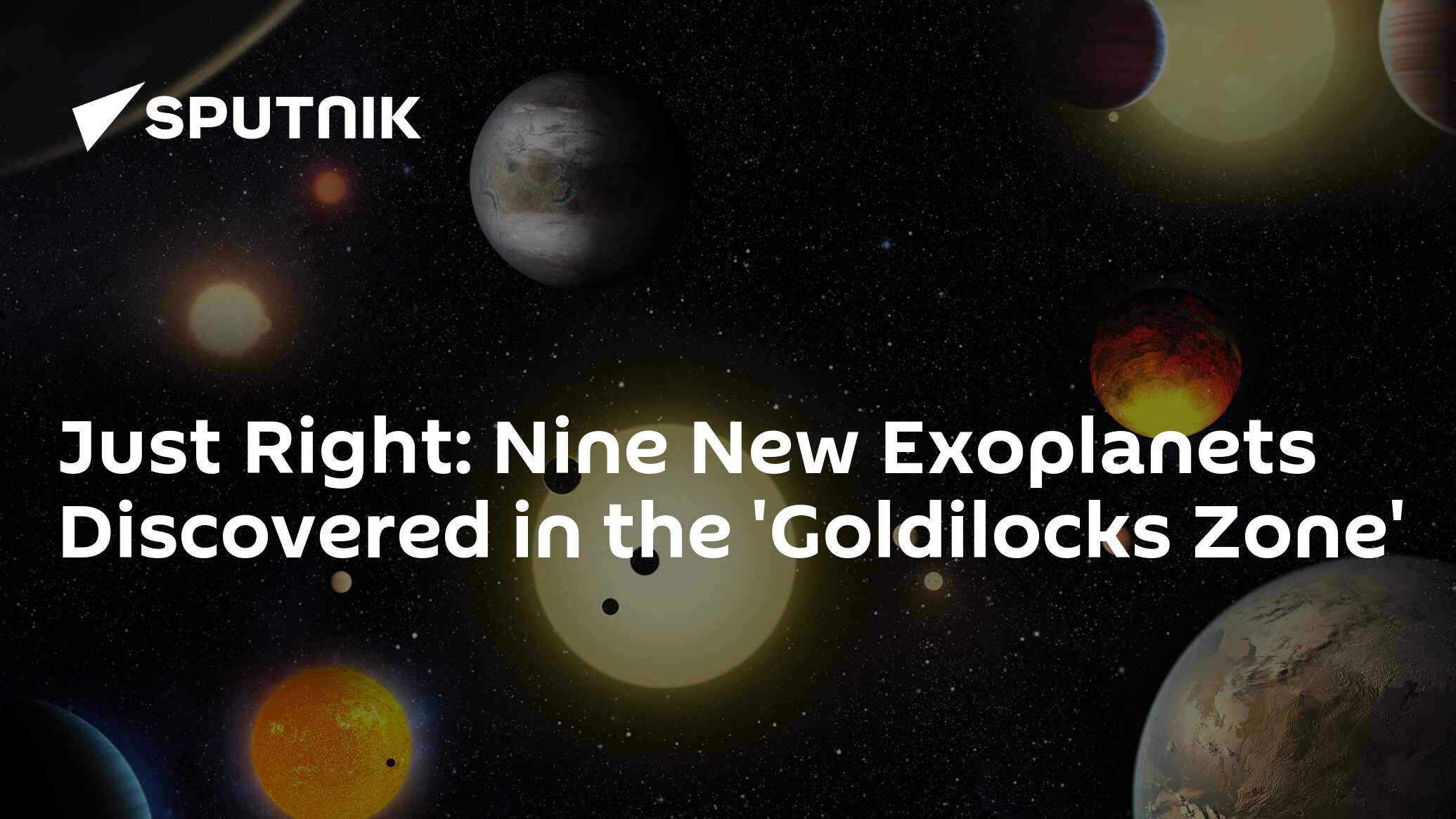 Just Right: Nine New Exoplanets Discovered in the 'Goldilocks Zone ...