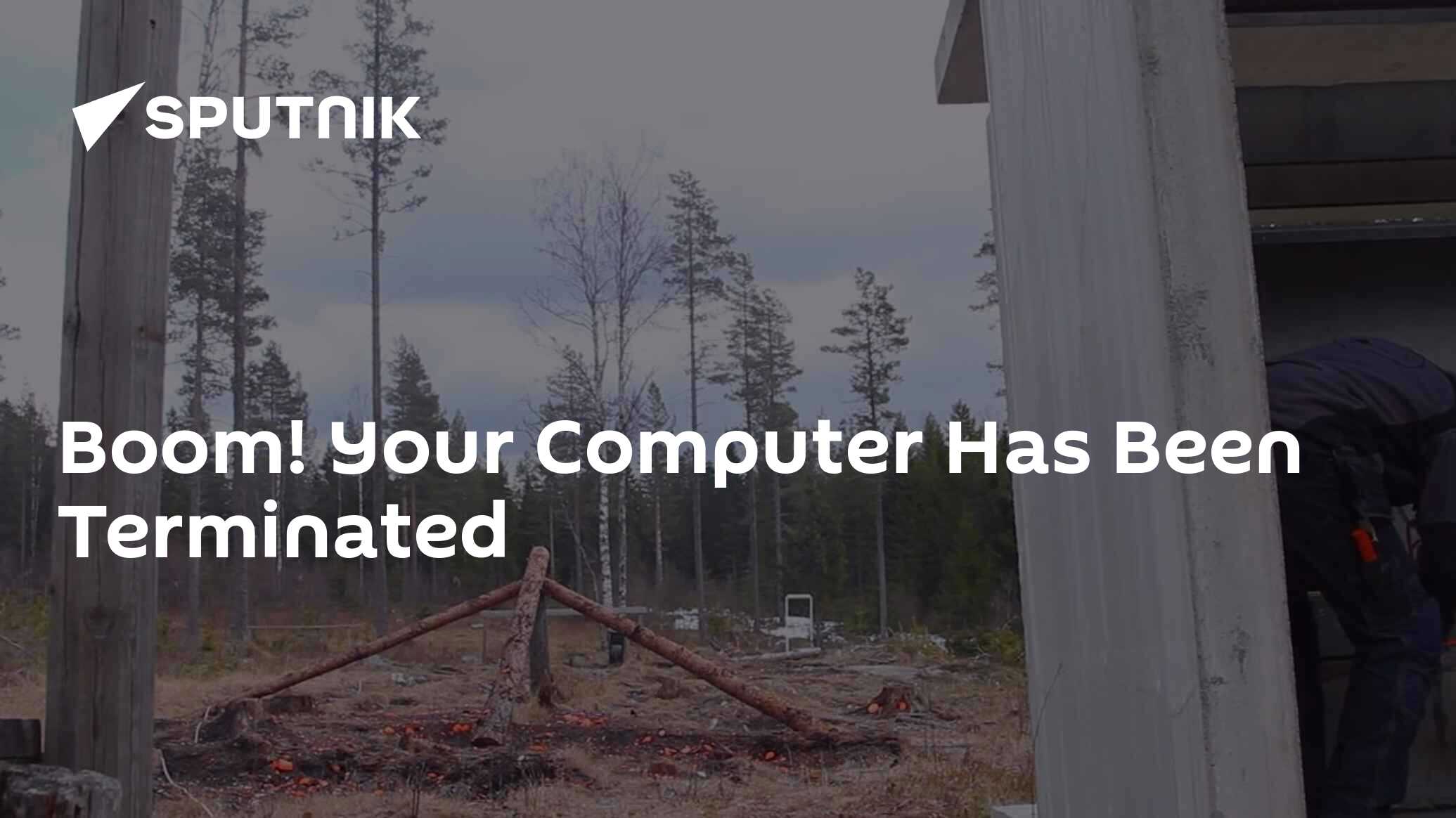 Boom! Your Computer Has Been Terminated - 12.05.2016, Sputnik International