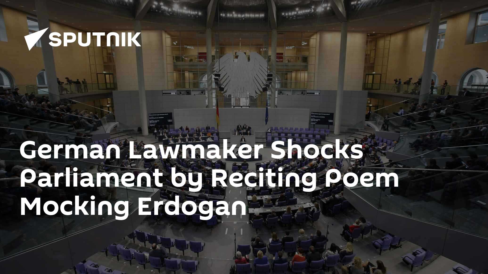 German Lawmaker Shocks Parliament by Reciting Poem Mocking Erdogan - 13 ...