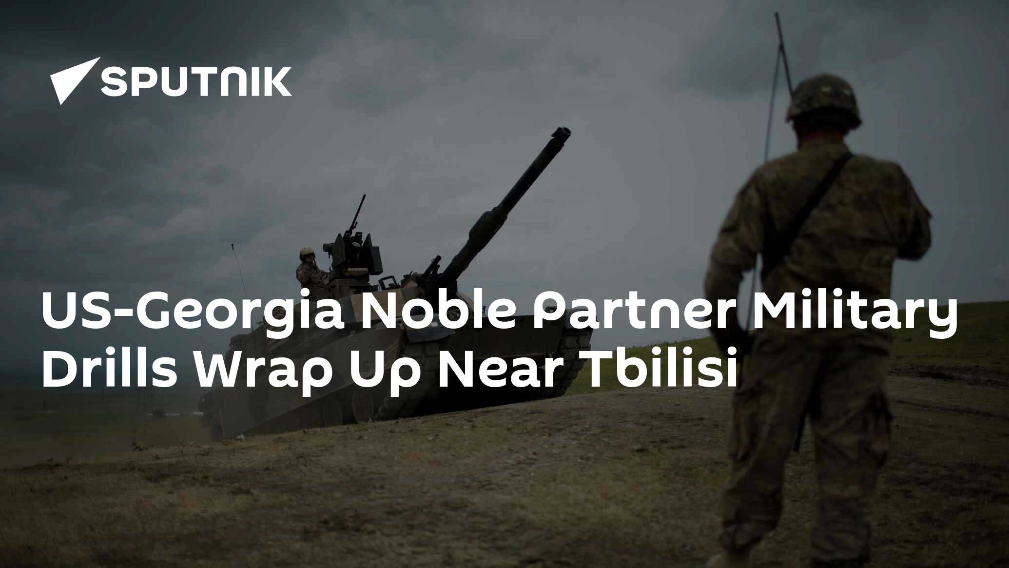 US-Georgia Noble Partner Military Drills Wrap Up Near Tbilisi - 24.05. ...