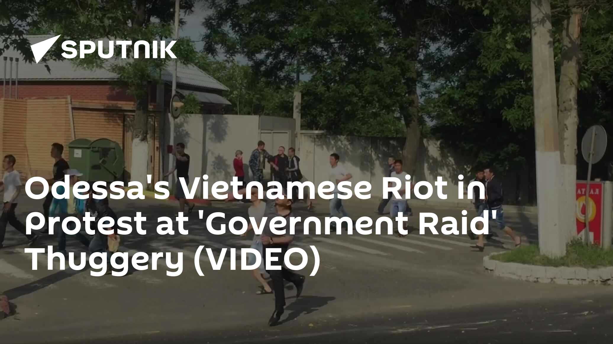 Odessa's Vietnamese Riot in Protest at 'Government Raid' Thuggery ...