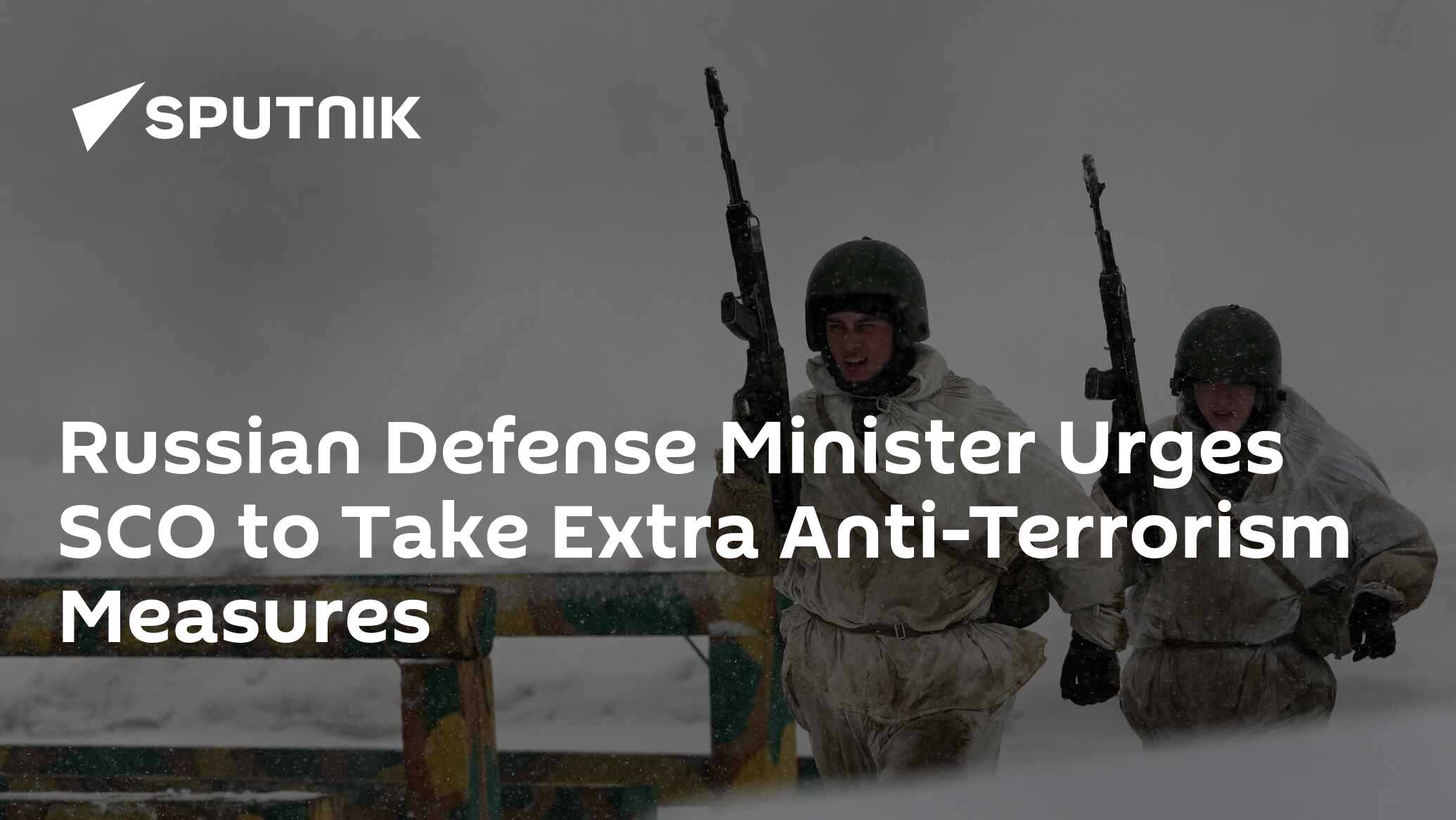 Russian Defense Minister Urges SCO to Take Extra Anti-Terrorism ...