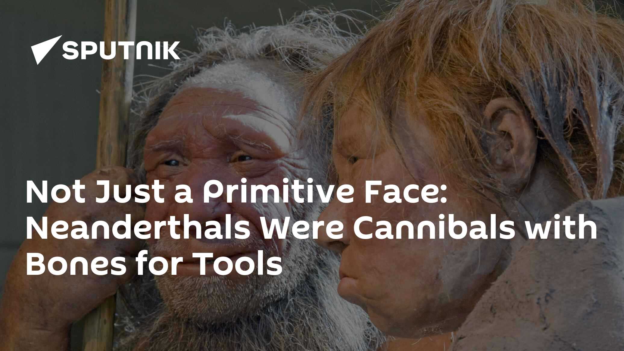 Not Just a Primitive Face: Neanderthals Were Cannibals with Bones for ...