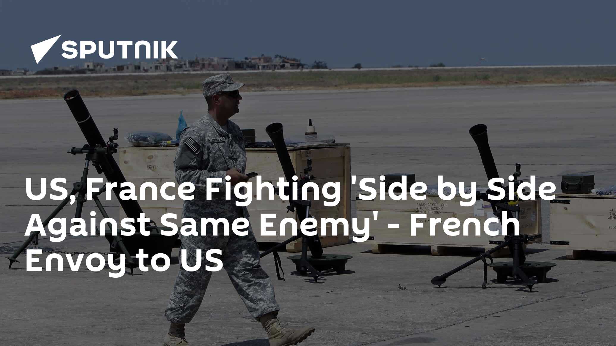 US, France Fighting 'Side by Side Against Same Enemy' - French Envoy to ...