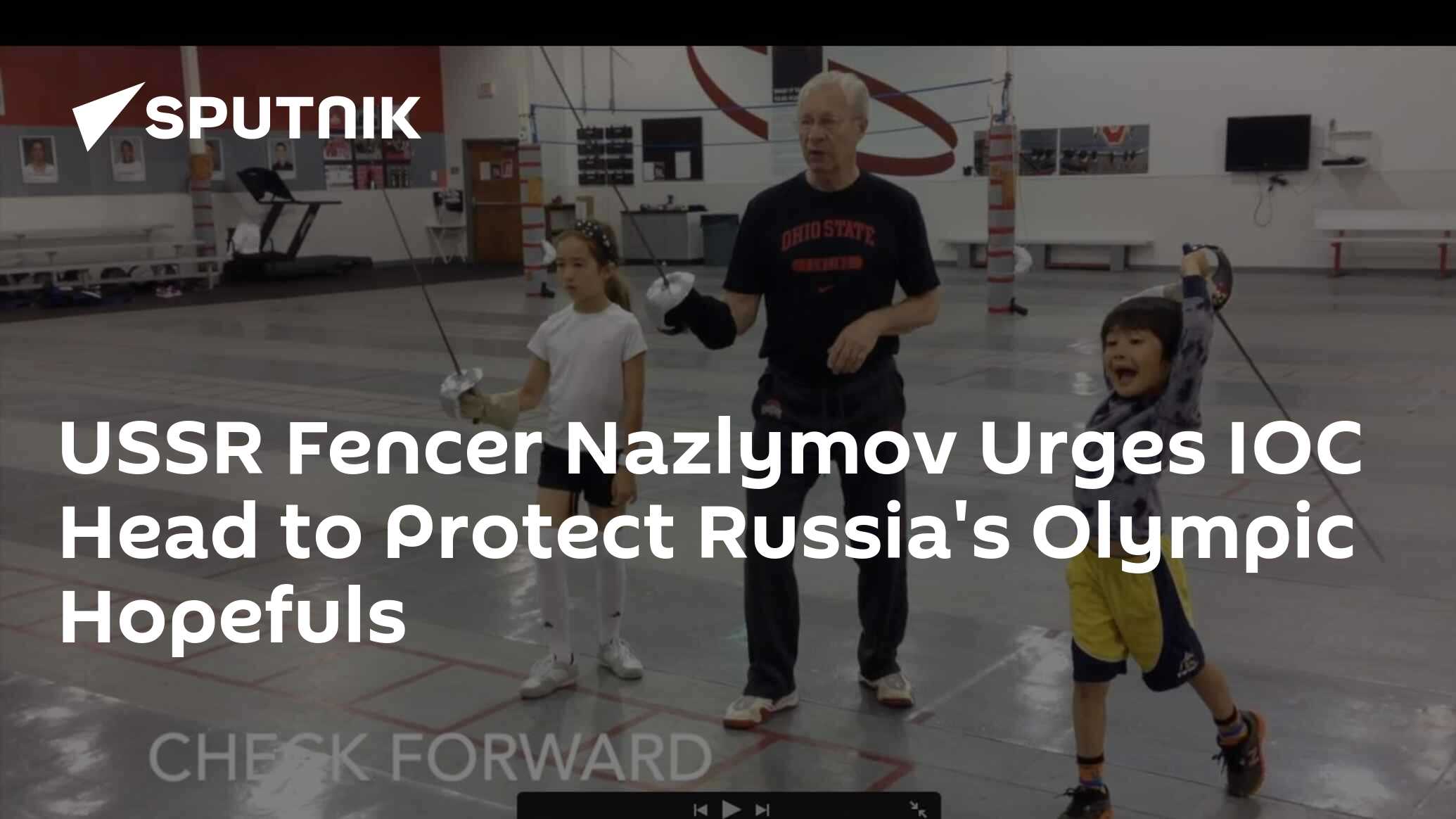 USSR Fencer Nazlymov Urges IOC Head to Protect Russia's Olympic ...