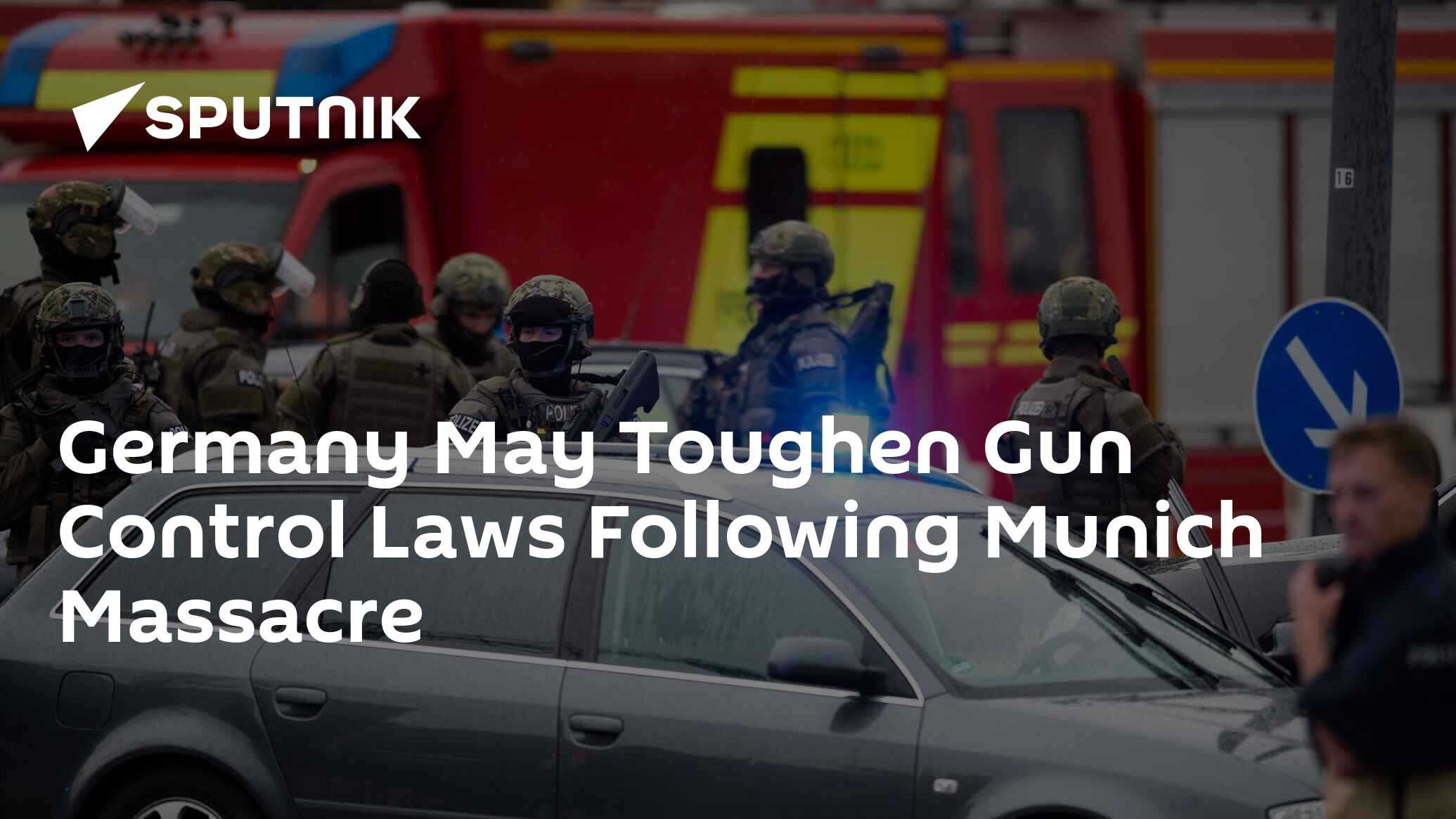 Germany May Toughen Gun Control Laws Following Munich Massacre - 24.07. ...