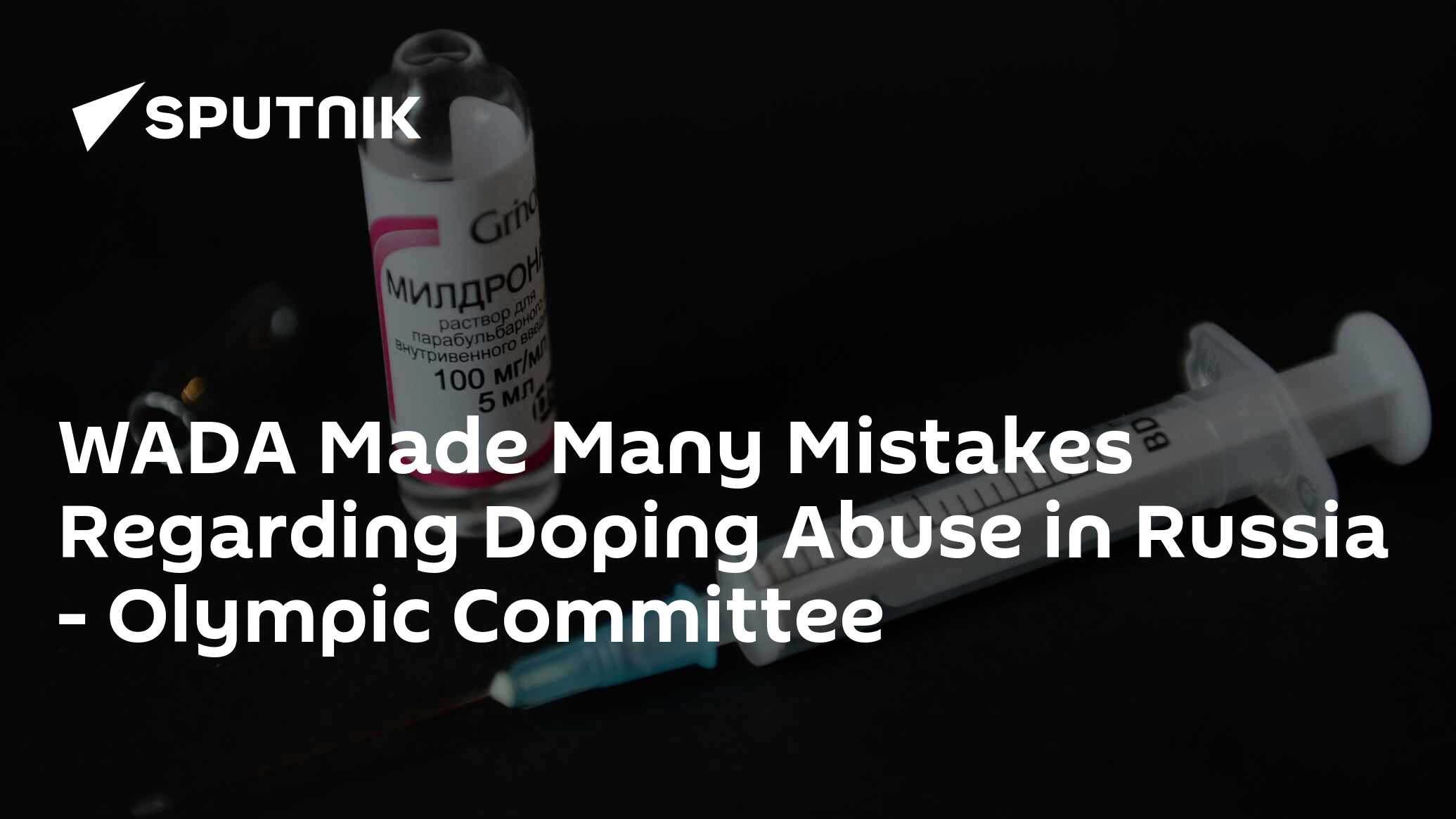 WADA Made Many Mistakes Regarding Doping Abuse in Russia - Olympic ...