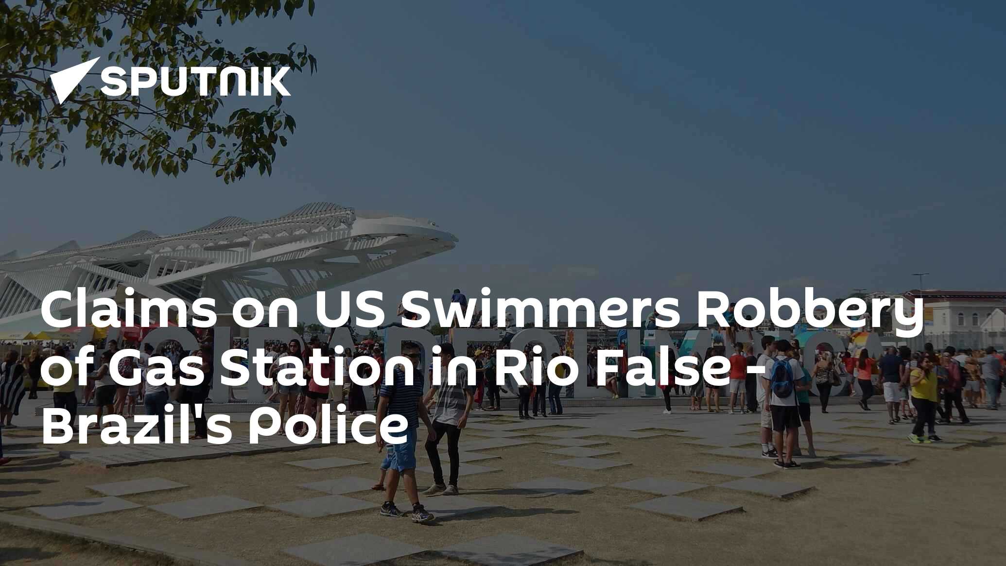 Claims on US Swimmers Robbery of Gas Station in Rio False - Brazil's ...