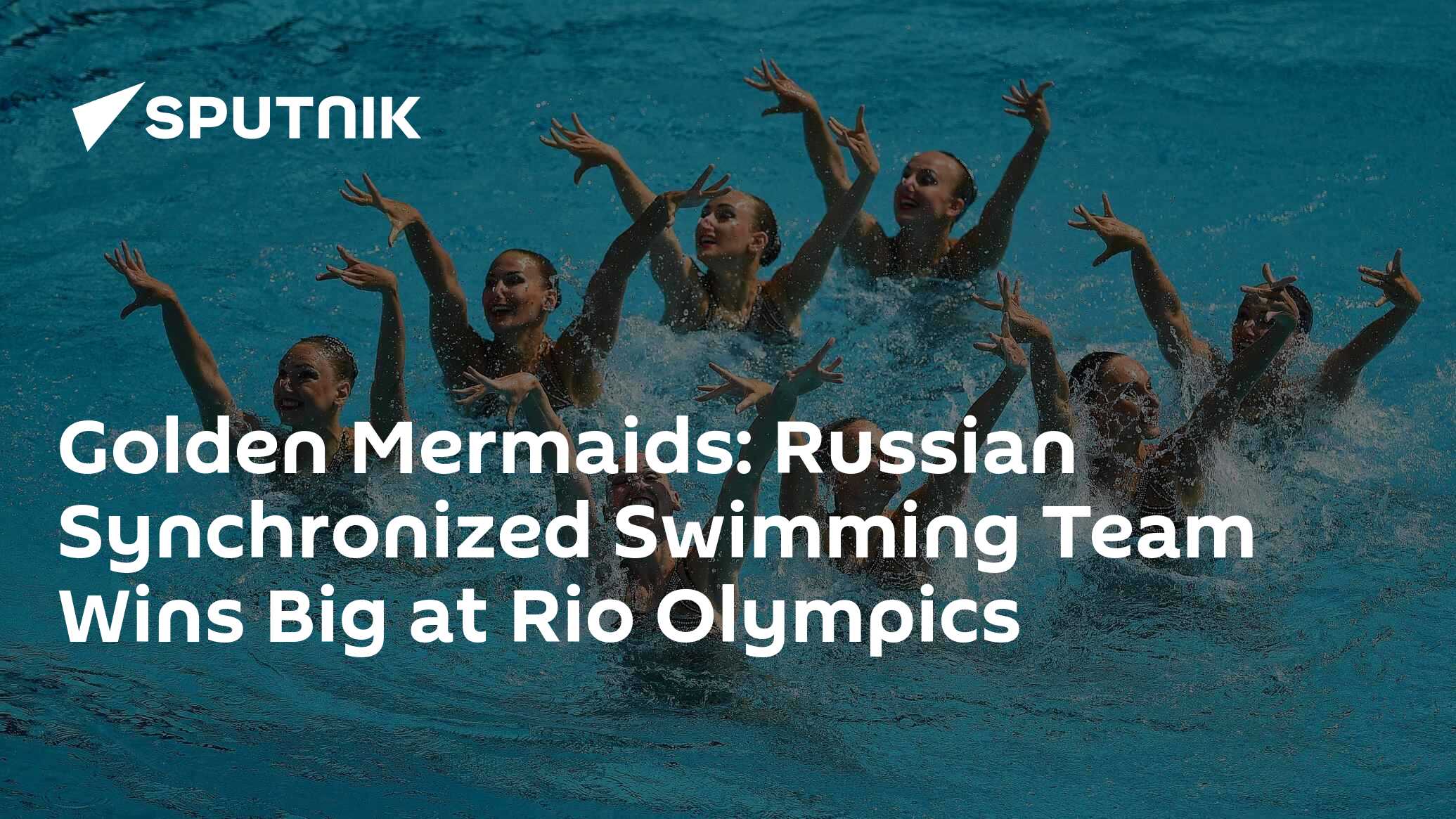 Golden Mermaids: Russian Synchronized Swimming Team Wins Big at Rio ...