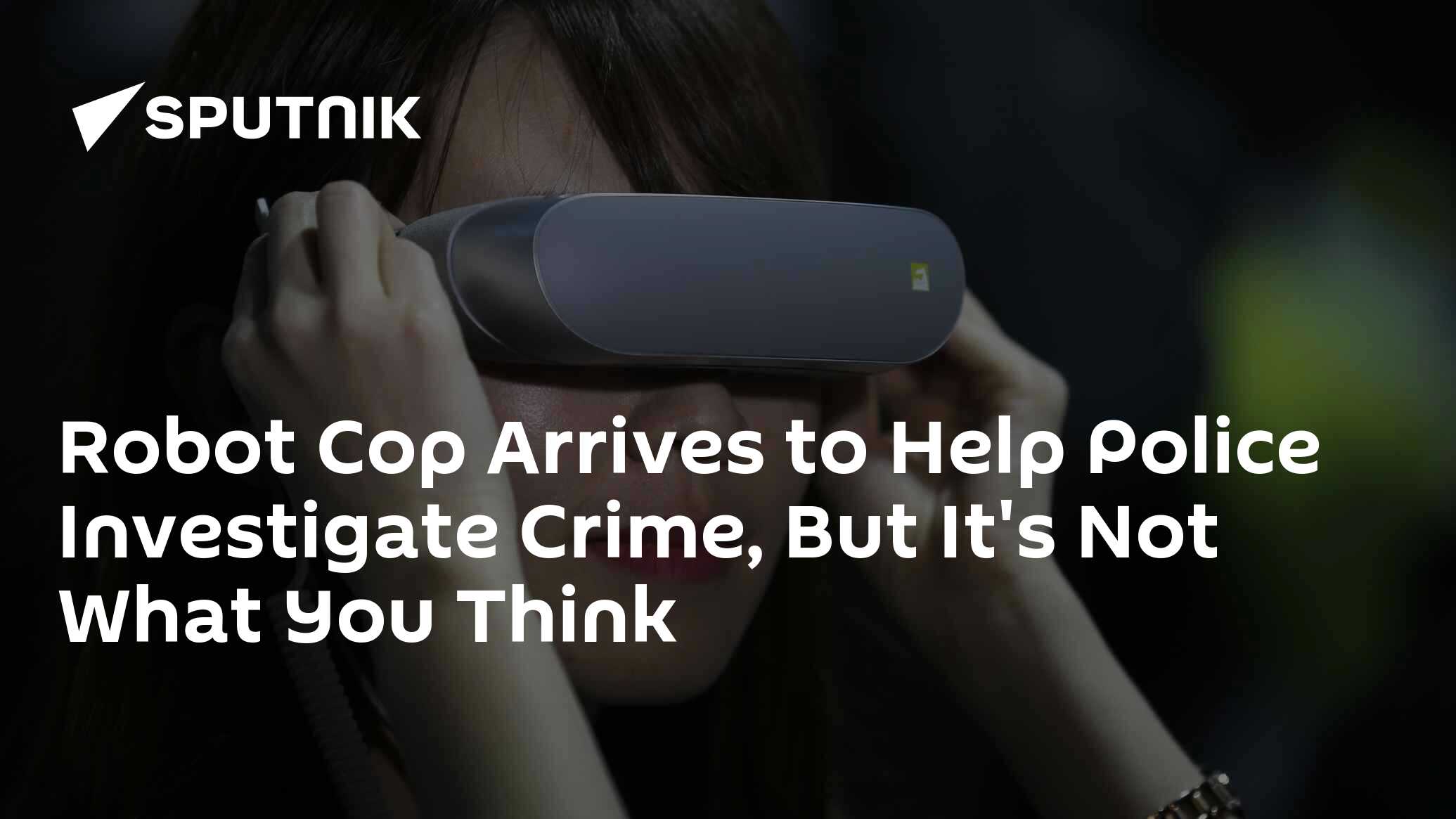 Robot Cop Arrives to Help Police Investigate Crime, But It's Not What ...