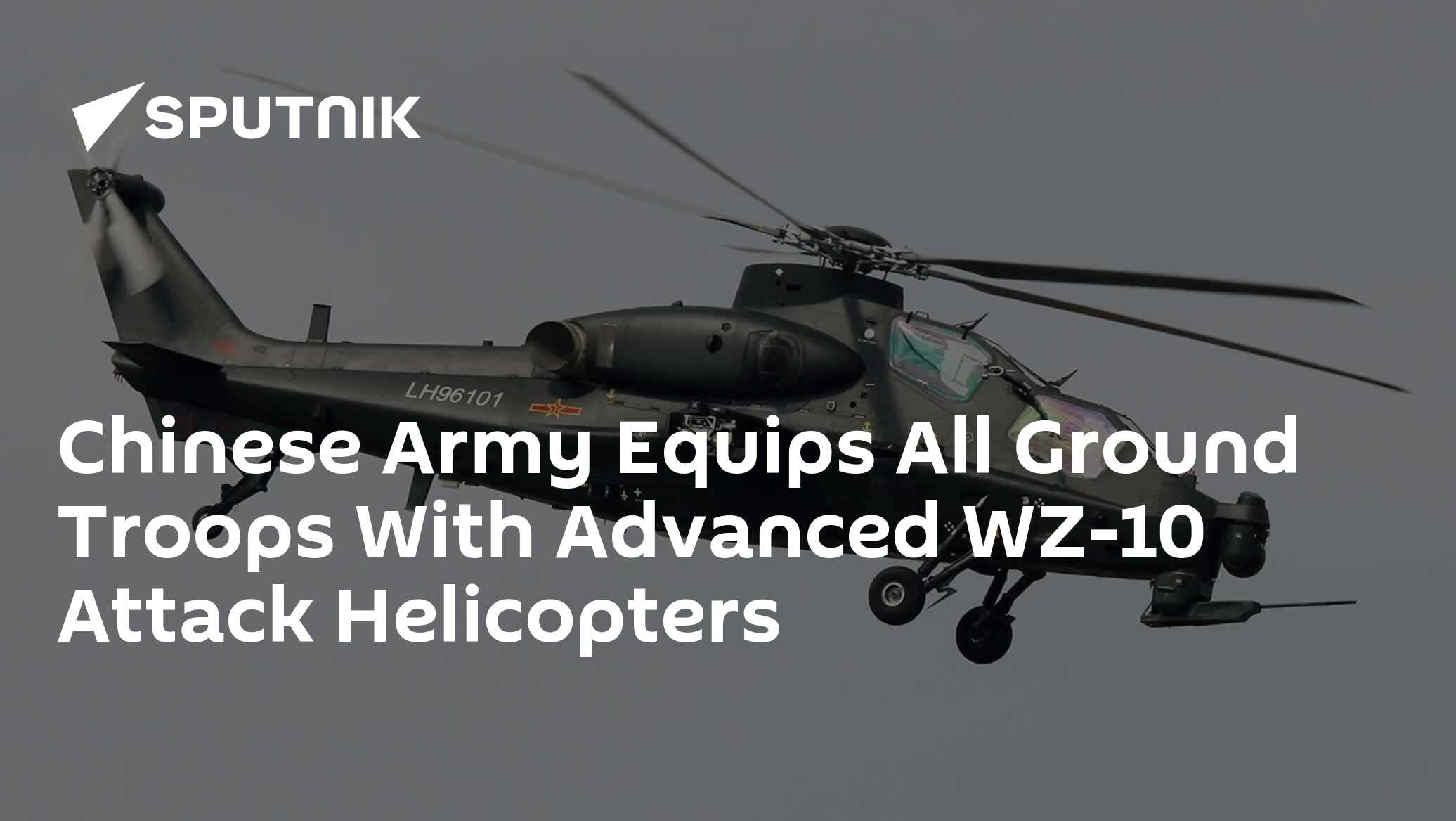 Chinese Army Equips All Ground Troops With Advanced WZ-10 Attack ...