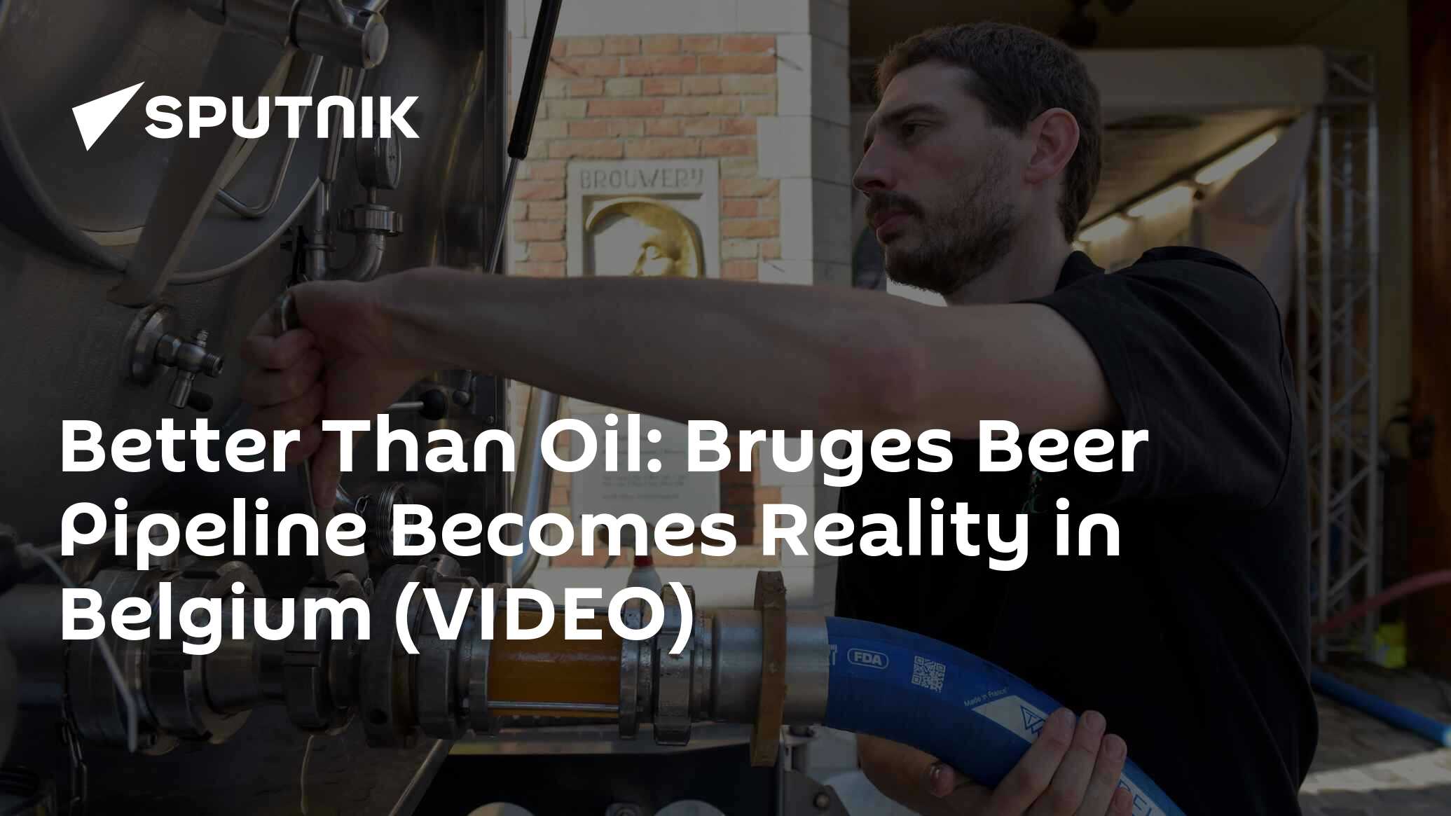 Better Than Oil: Bruges Beer Pipeline Becomes Reality in Belgium (VIDEO ...