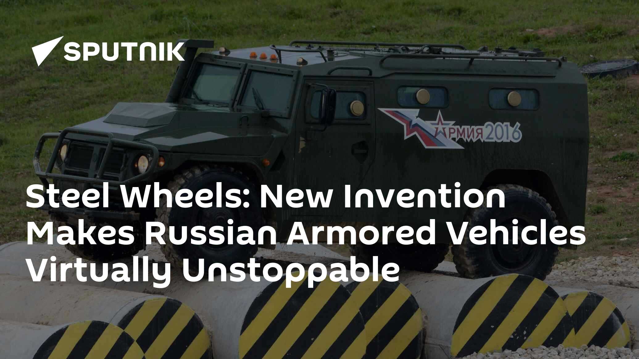 Steel Wheels: New Invention Makes Russian Armored Vehicles Virtually ...