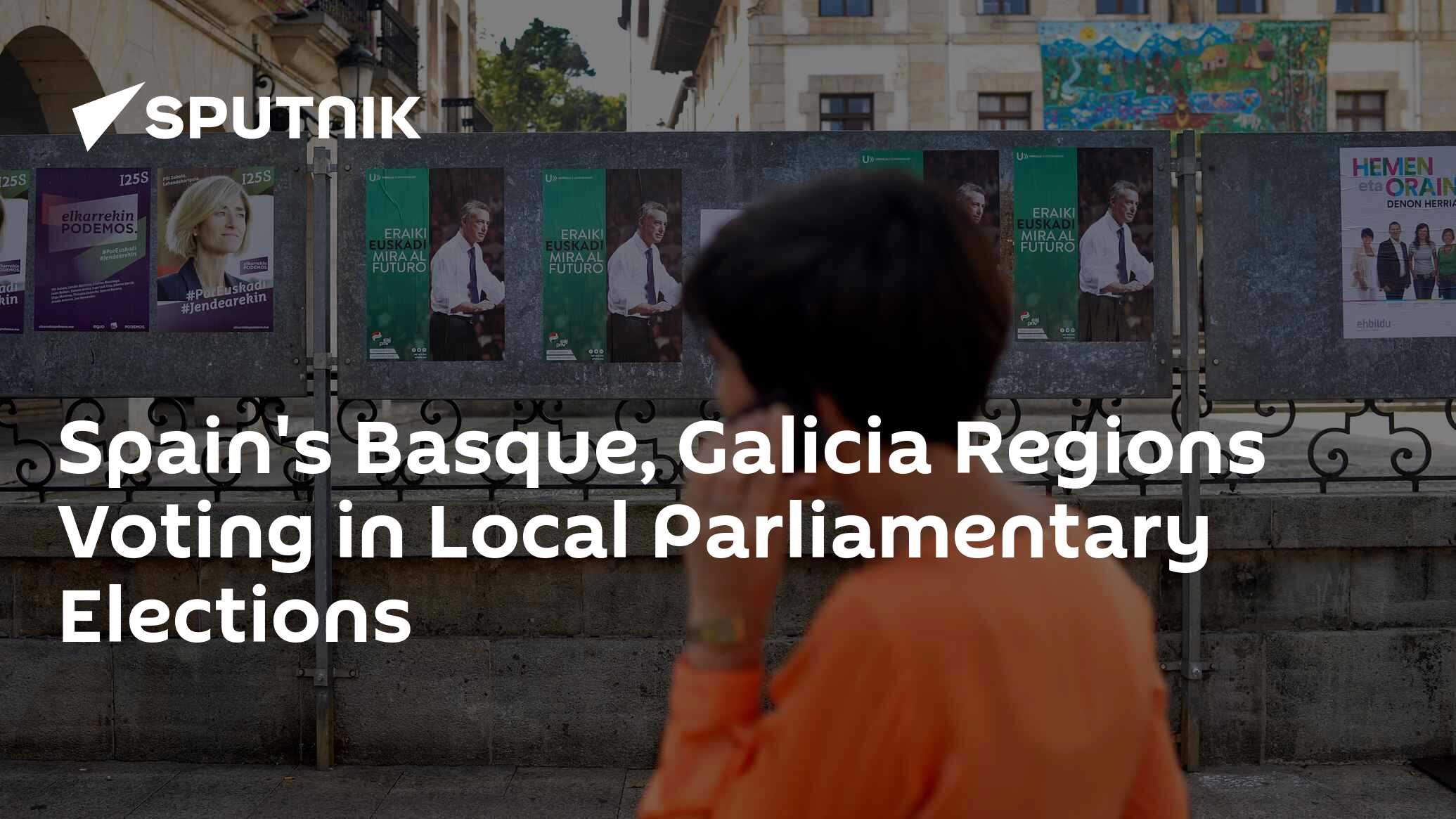 Spain's Basque, Galicia Regions Voting in Local Parliamentary Elections ...