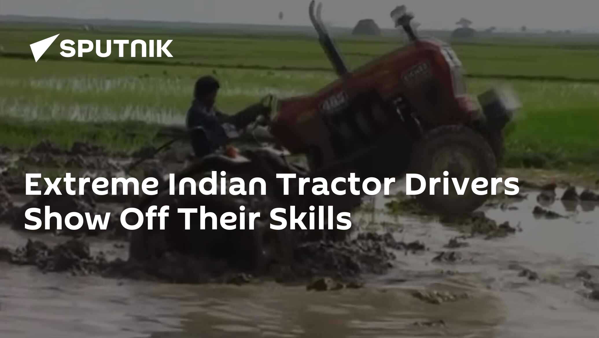Extreme Indian Tractor Drivers Show Off Their Skills - 18.10.2016 ...